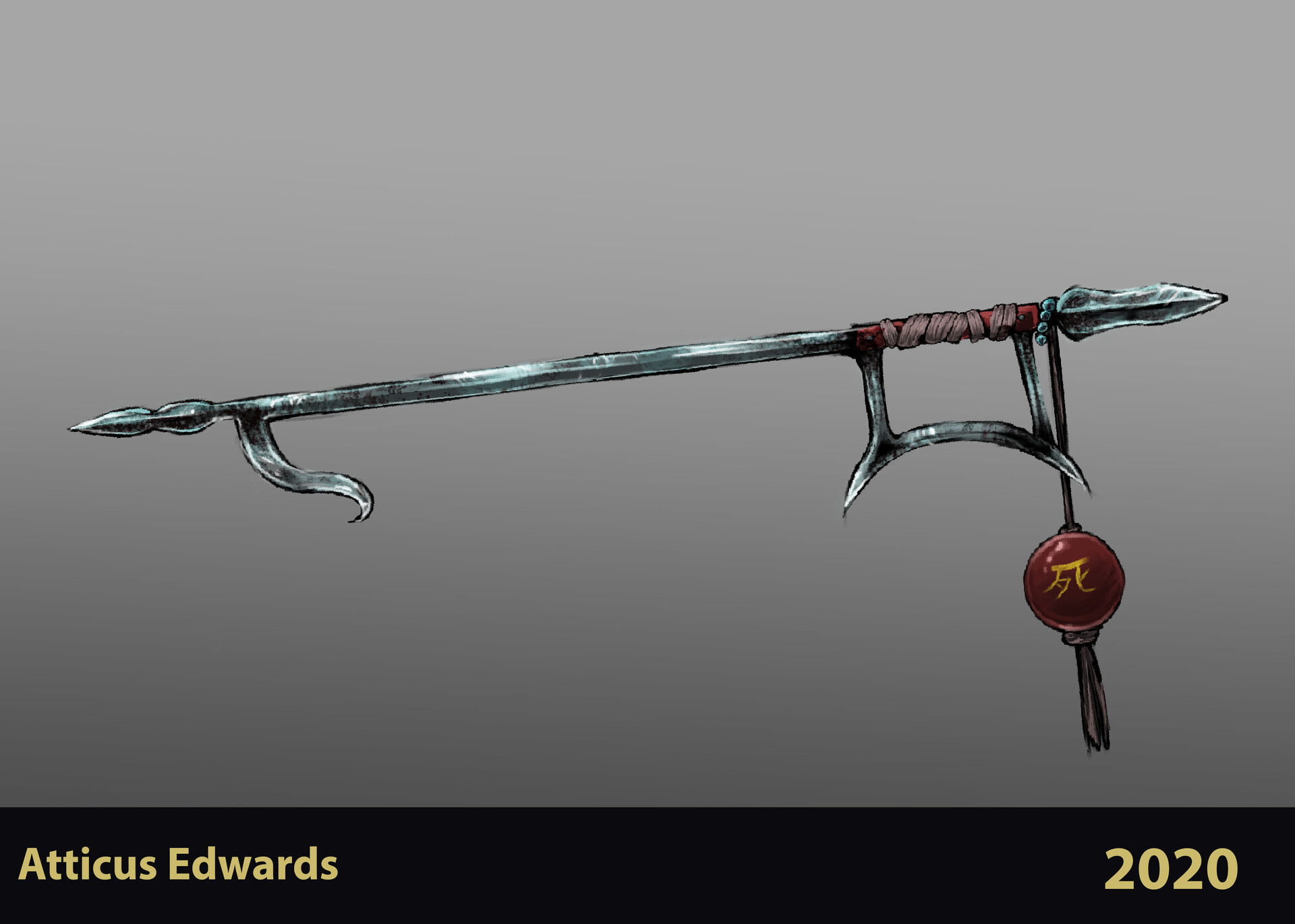 ArtStation - Hook Sword Concept