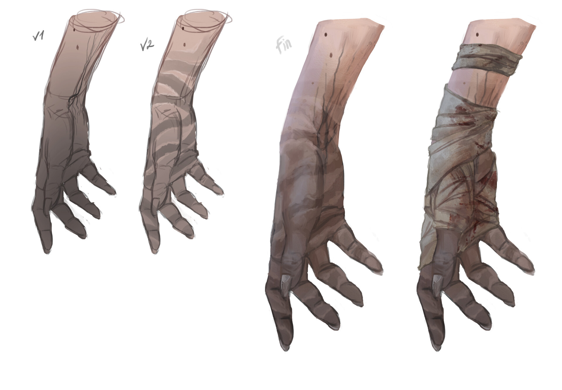 anime gloves reference