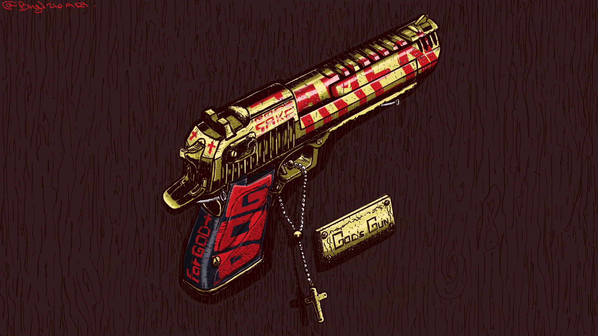 ArtStation - God's Gun