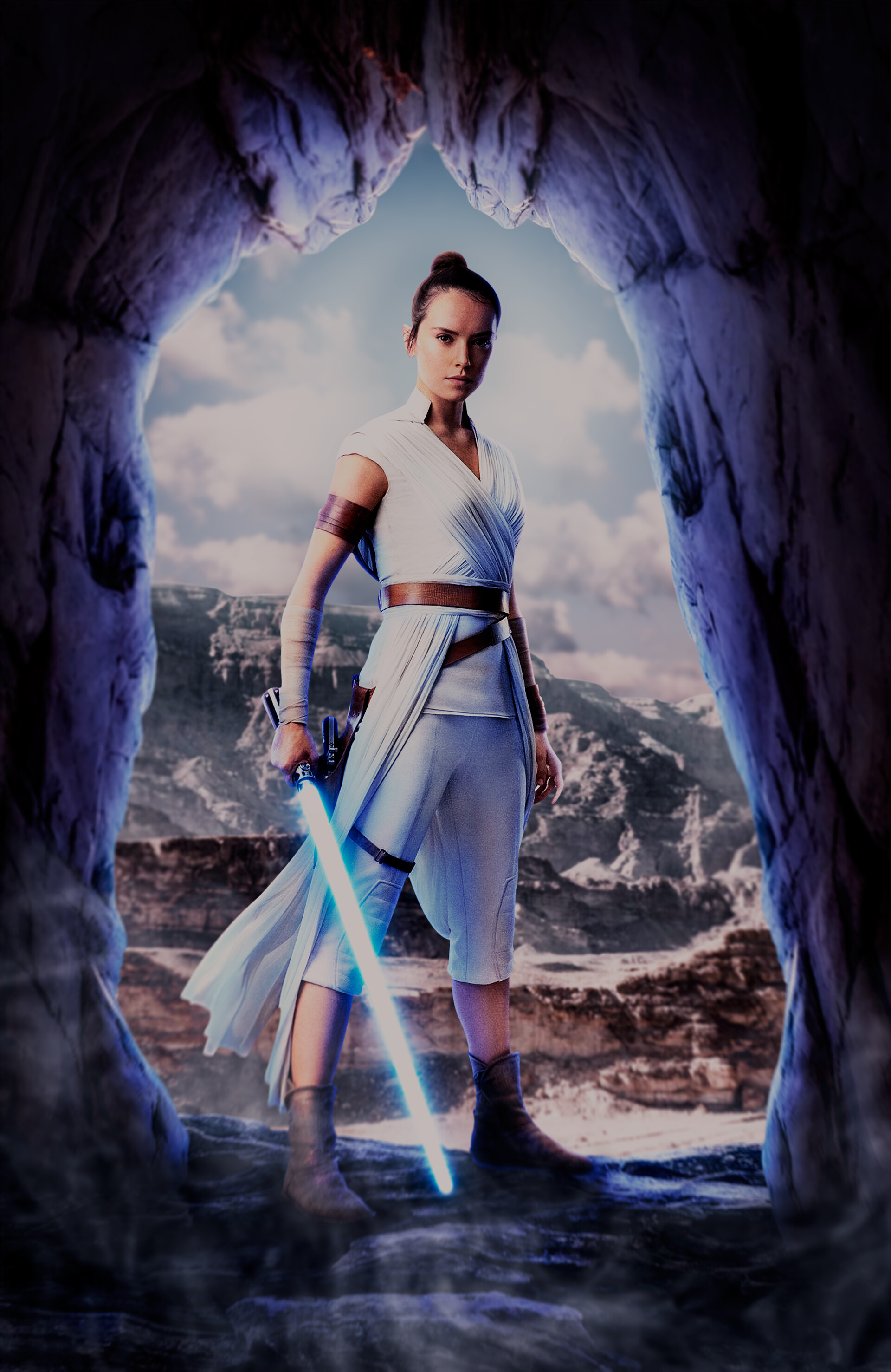 ArtStation - STAR WARS - REY :"Necesito que alguien me enseñe mi lugar ...