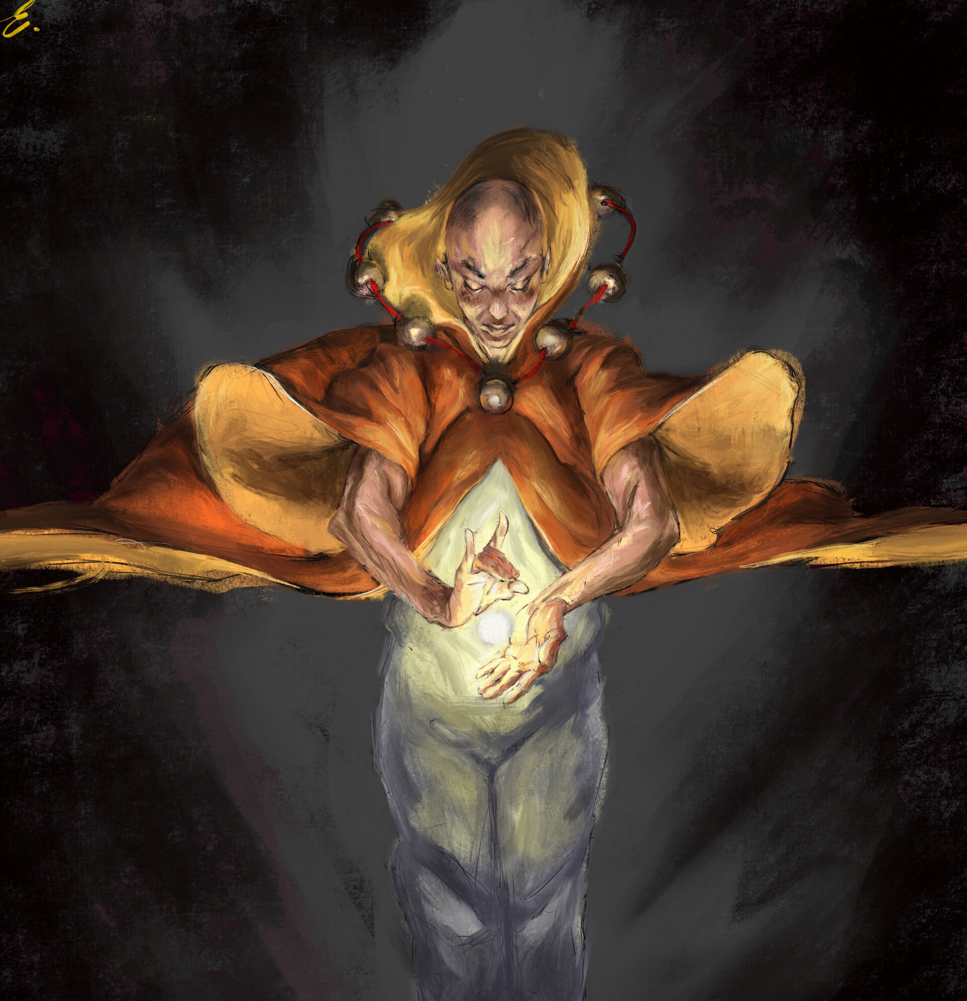 ArtStation - You're a wizard baldy