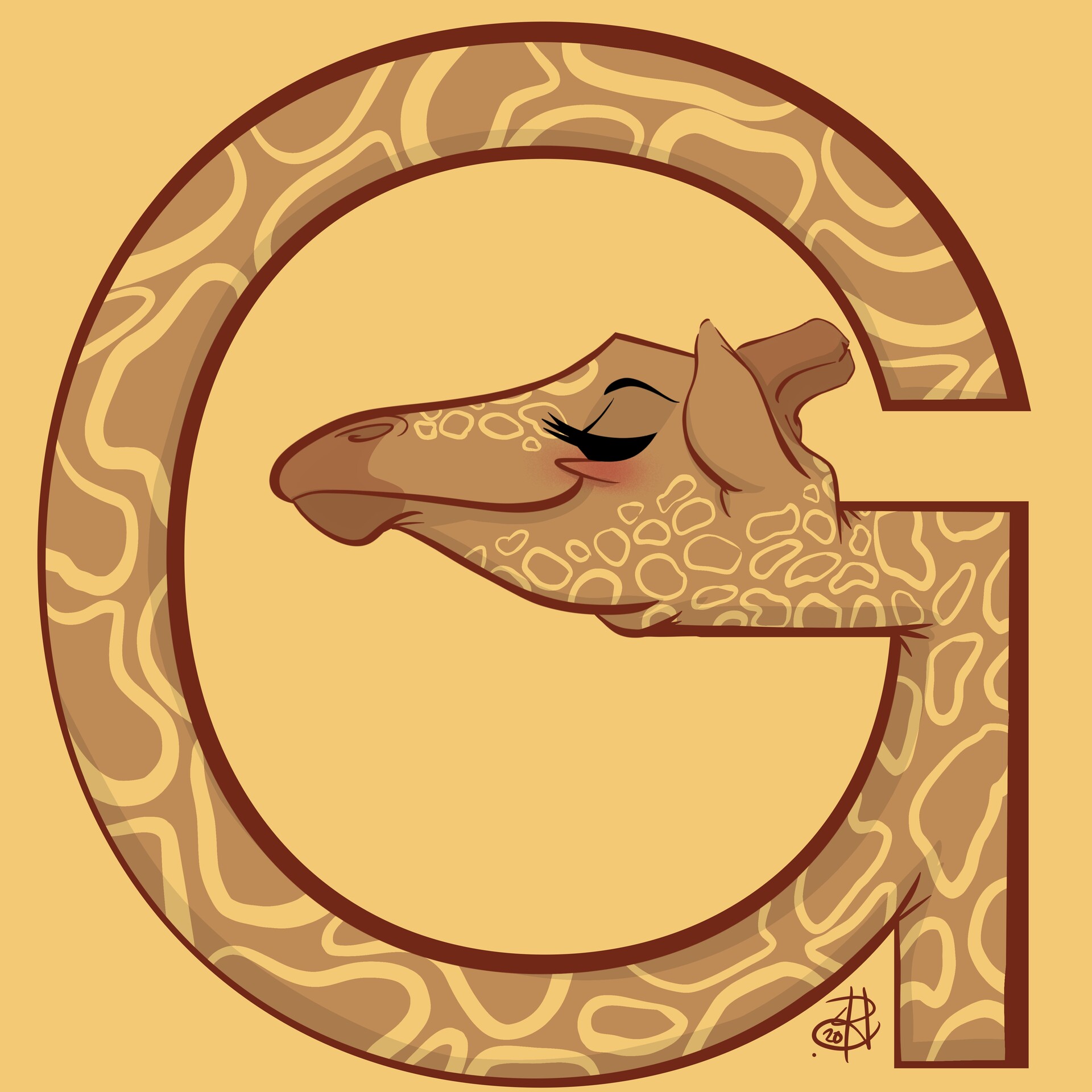 ArtStation - G is for Giraffe