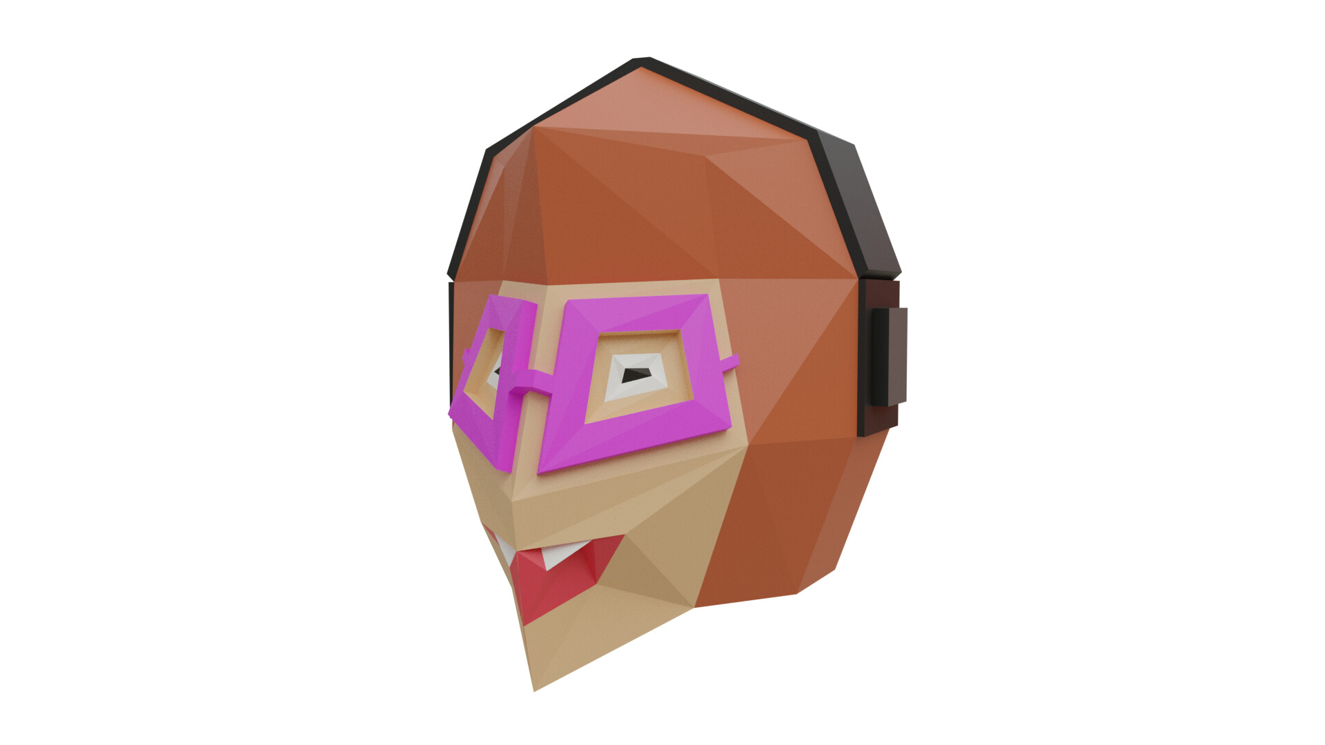 ArtStation - Low Poly Face