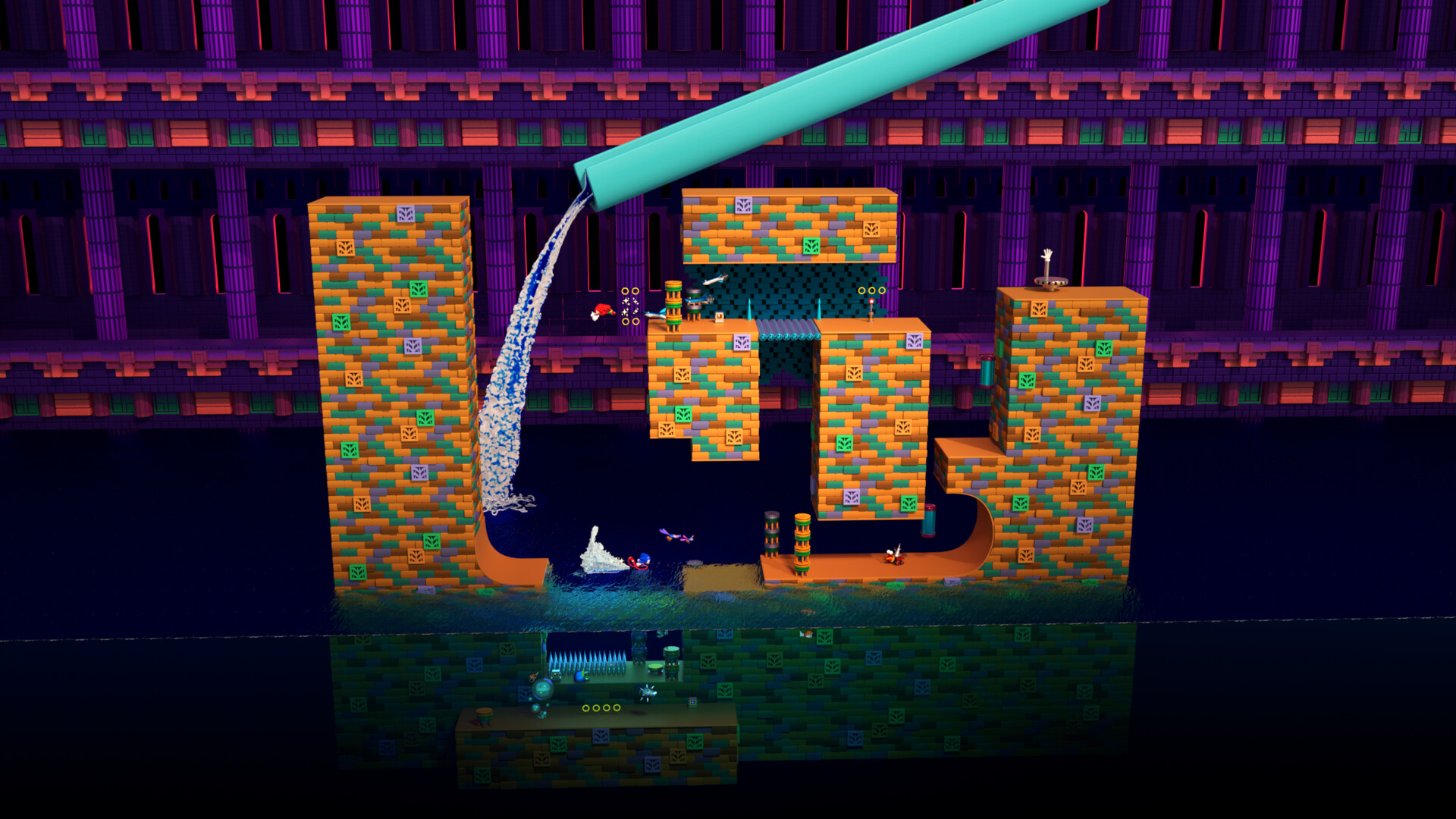 Caelum Beckinsale - Sonic the Hedgehog 3 - Hydro City Zone Diorama and ...