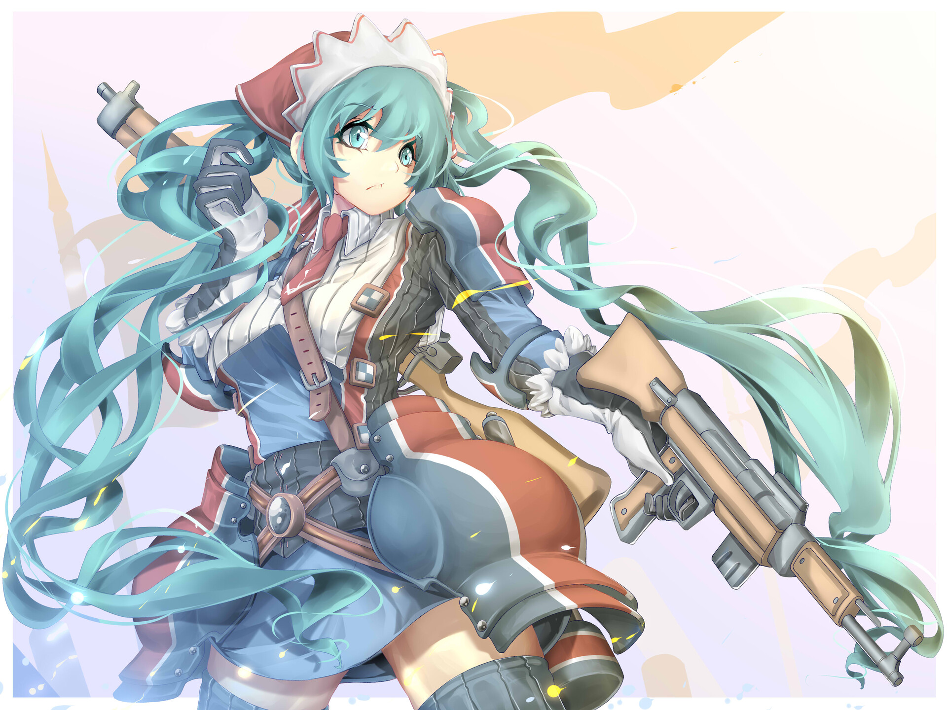 ArtStation - Hatsune Miku Gallia Squad 7