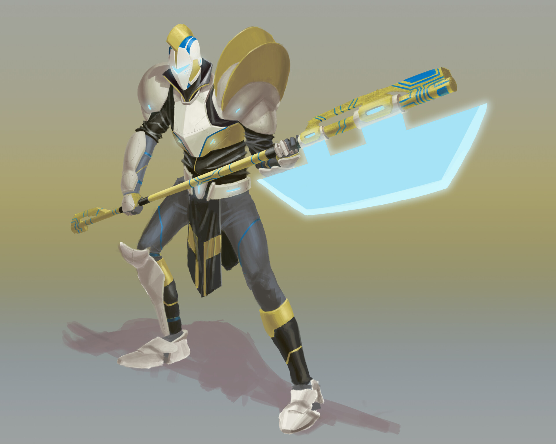 ArtStation - "Alien Armor Guy" Designs