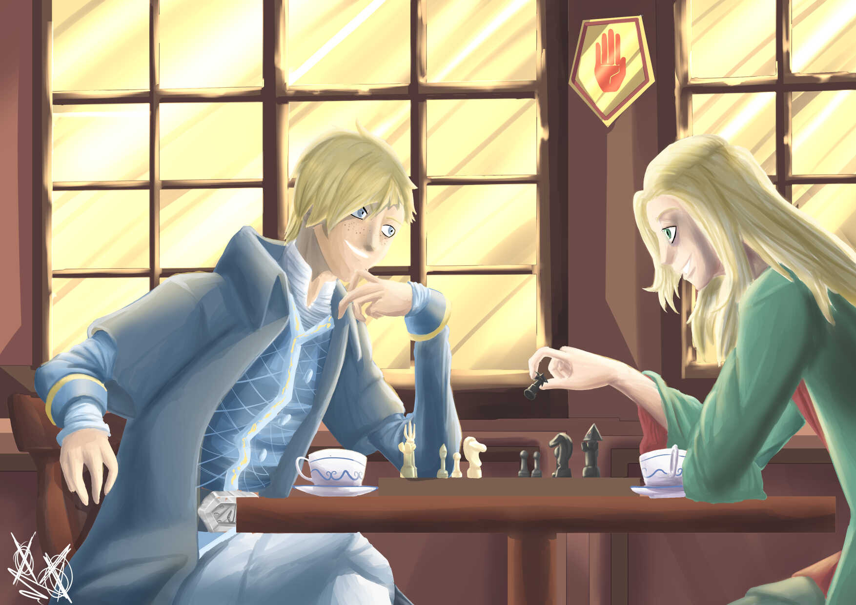 ArtStation - Friendly chess game