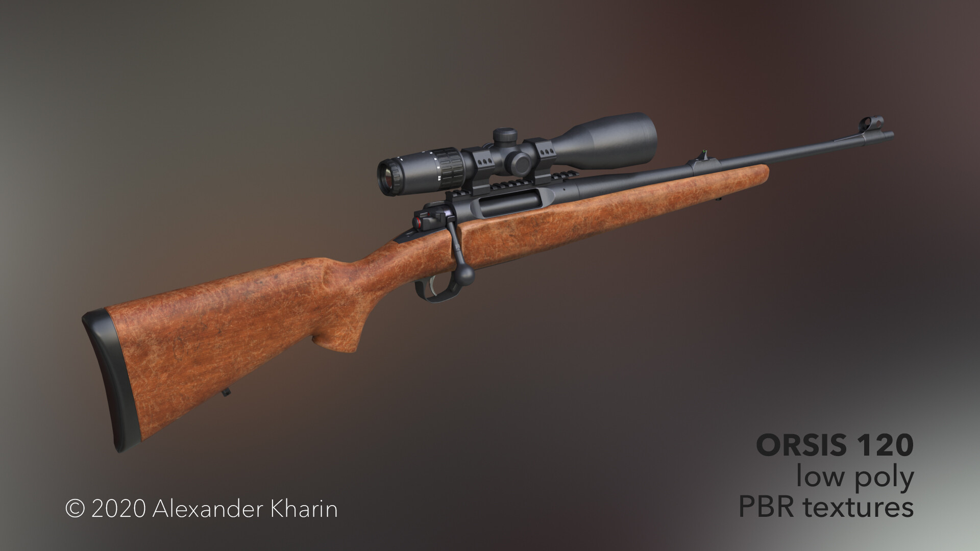 Alexander Kharin - Orsis 120 hunting rifle