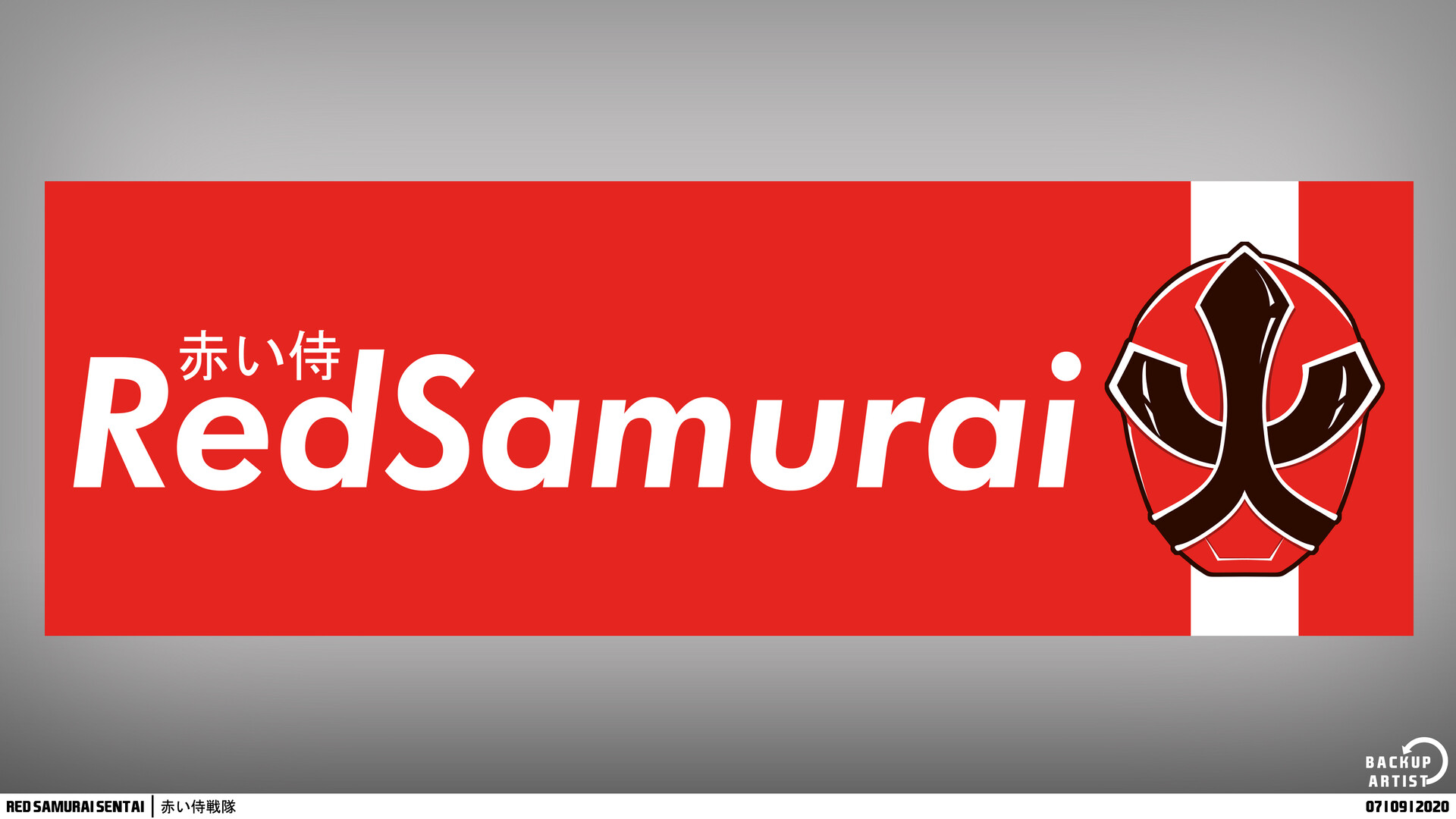 Backup Artist - Red Samurai Sentai (赤い侍戦隊)