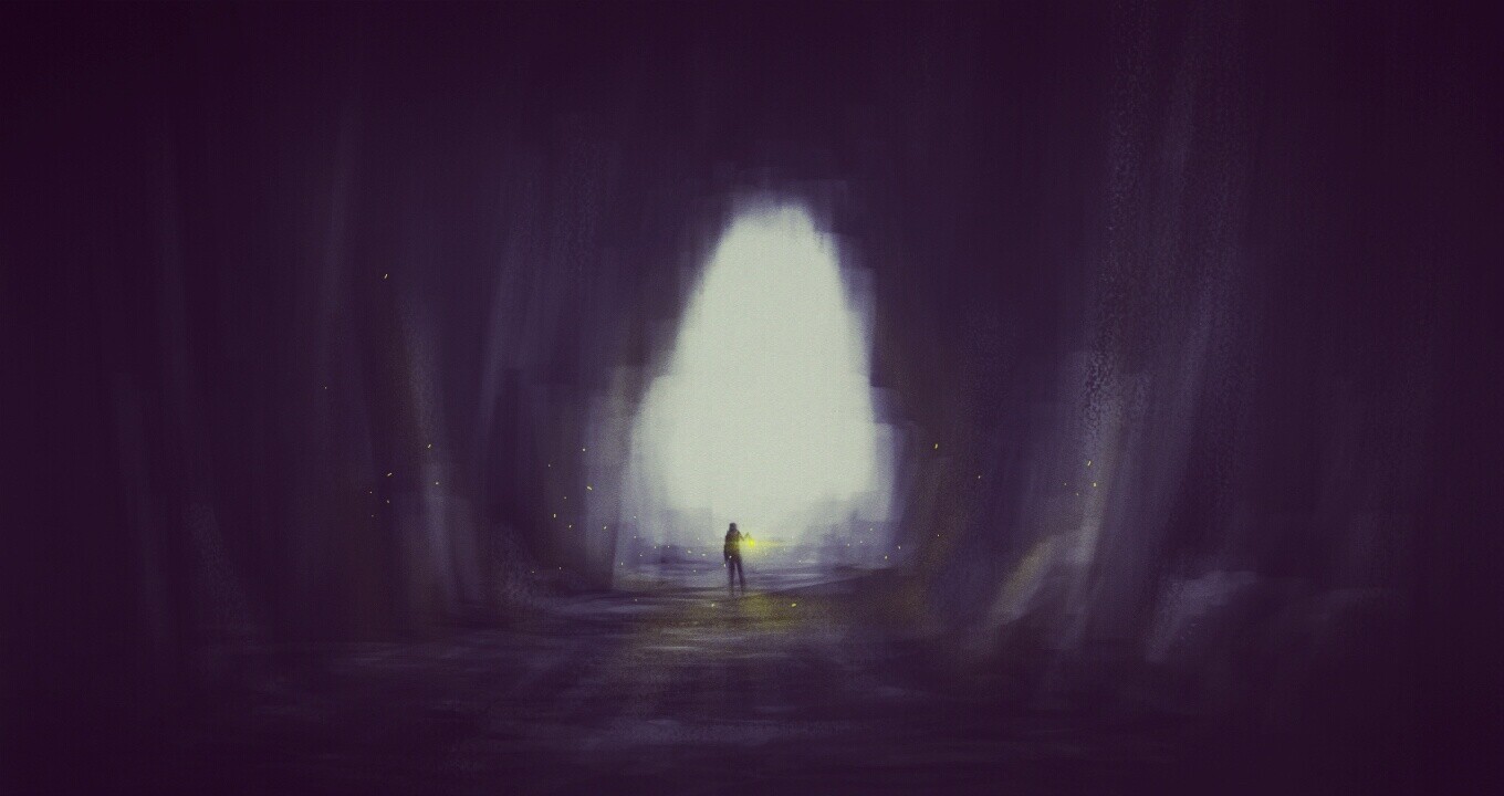 ArtStation - Dark Cave