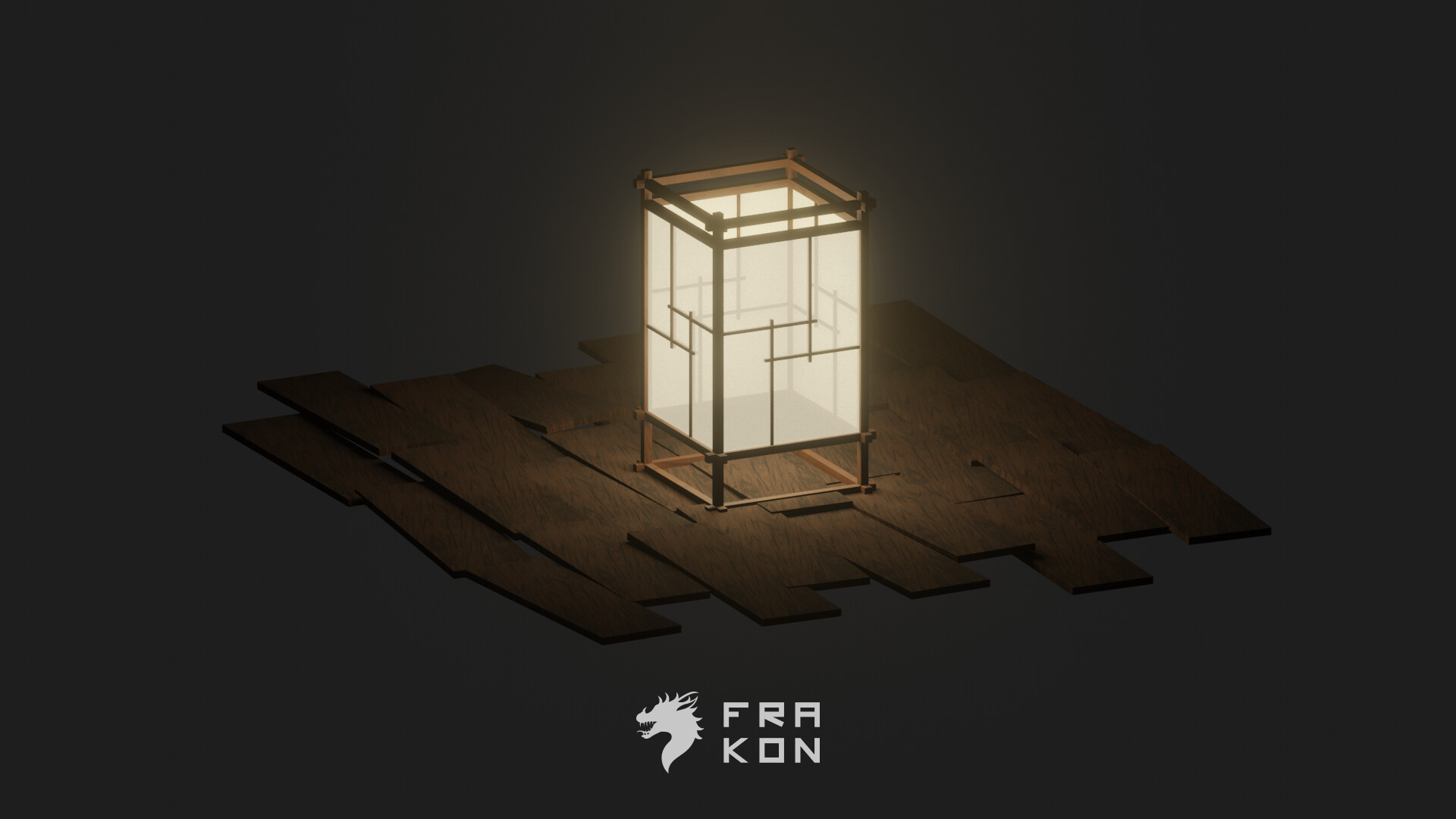 ArtStation - Japanese Lamp