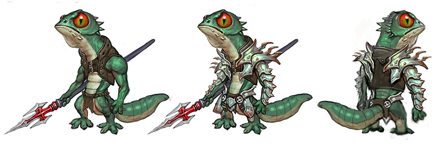 ArtStation - lizard