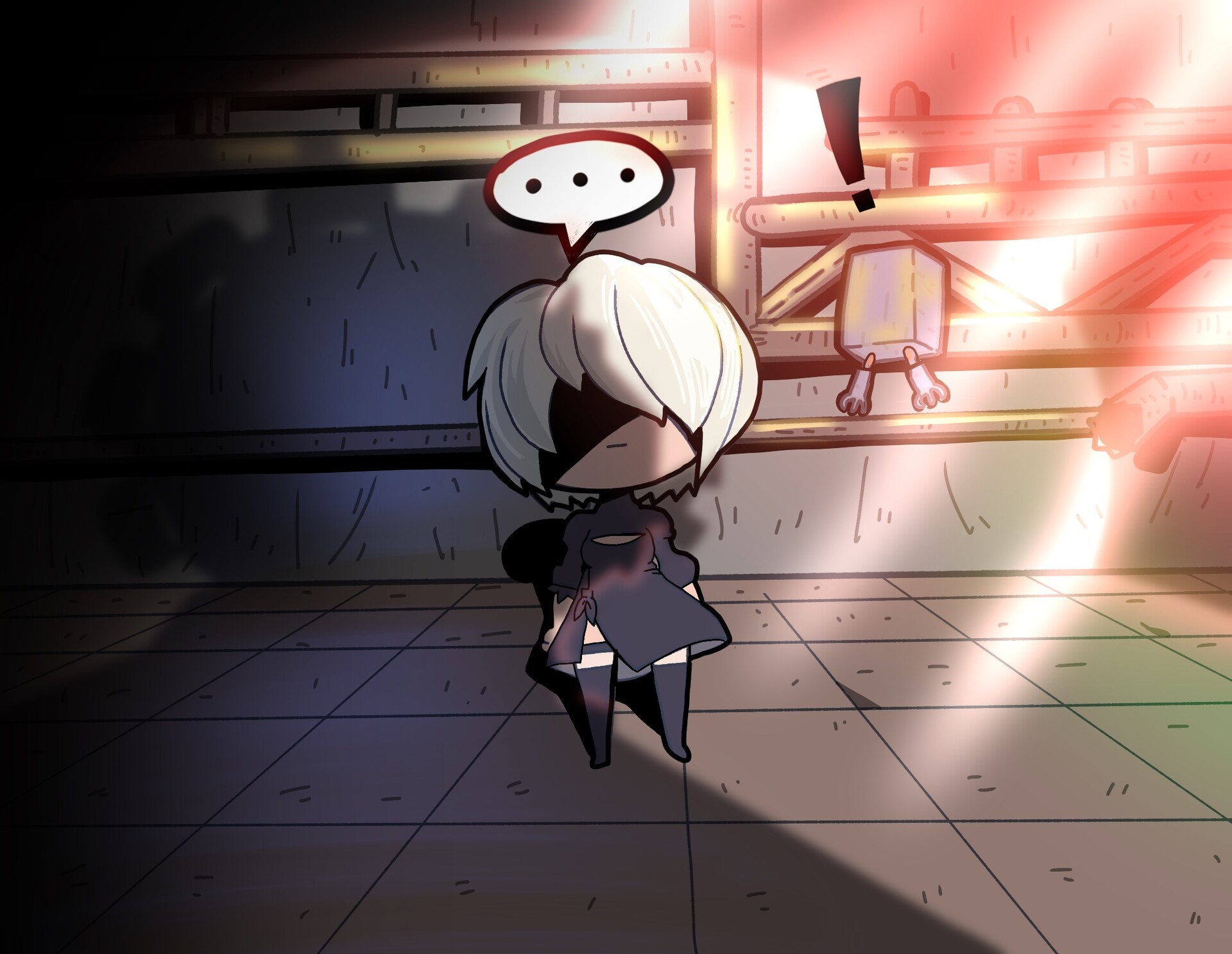 ArtStation - 2B nier automata