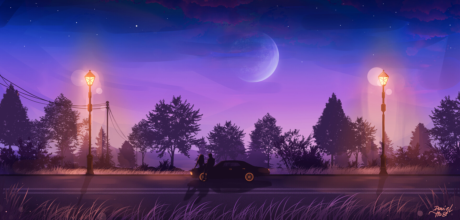 ArtStation - Summer Night 2020