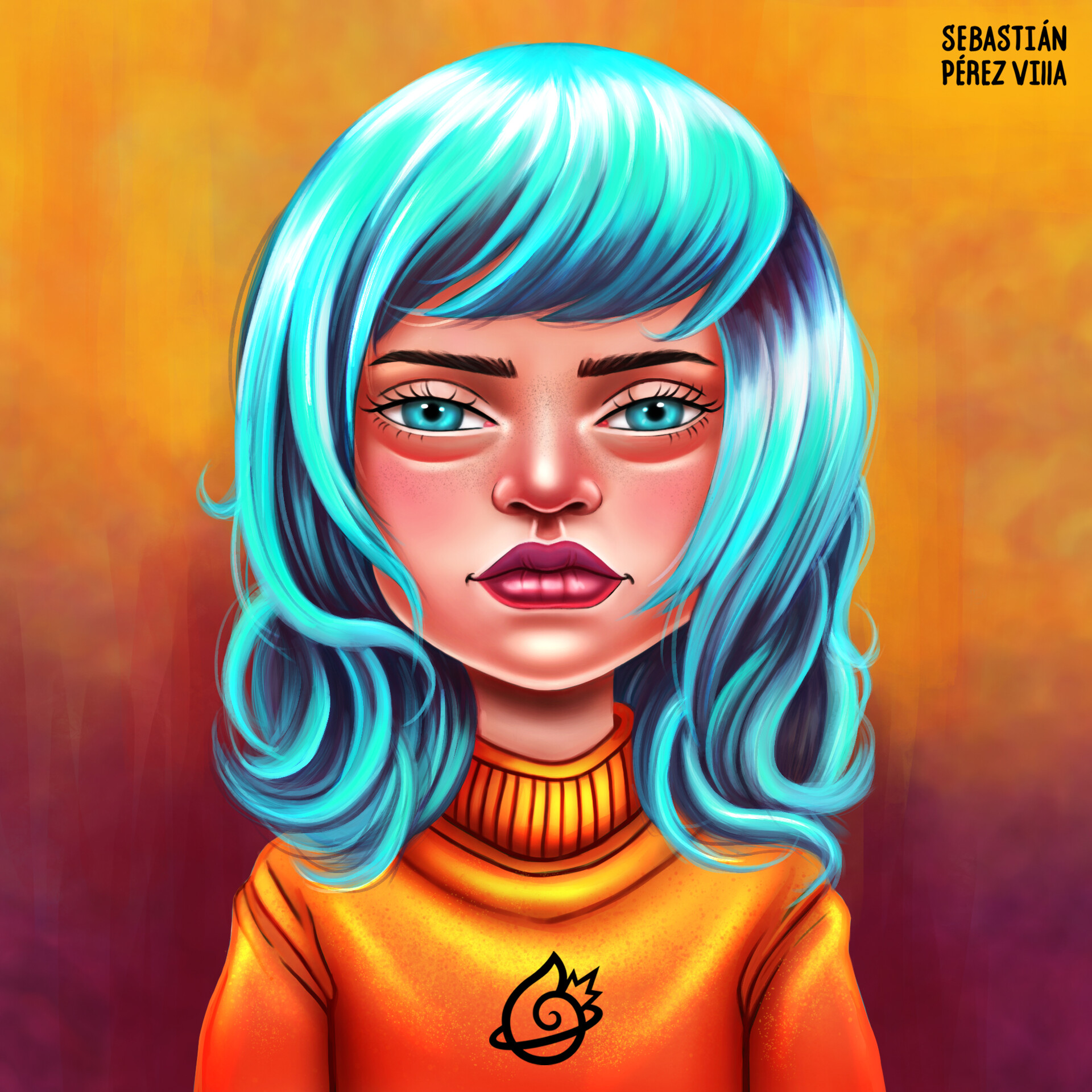 ArtStation - Portrait women cartoon