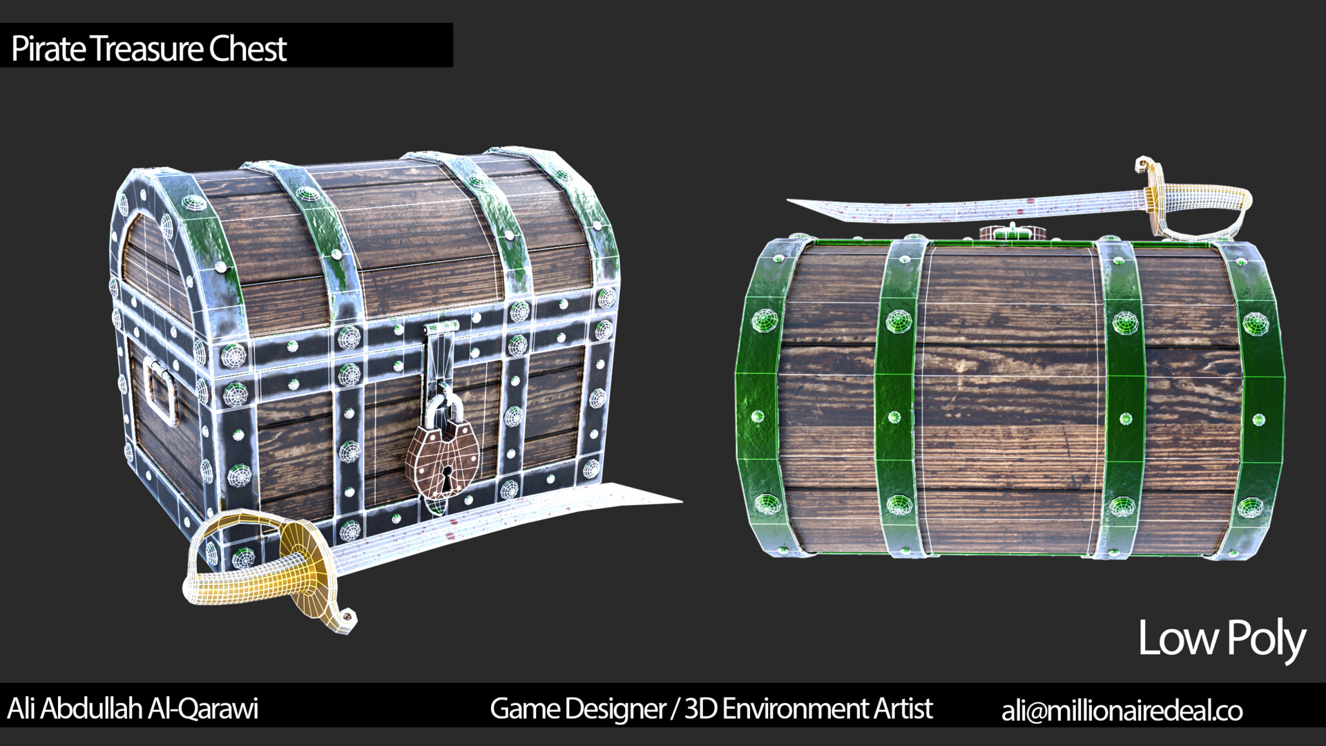 ArtStation - Pirate Treasure Chest