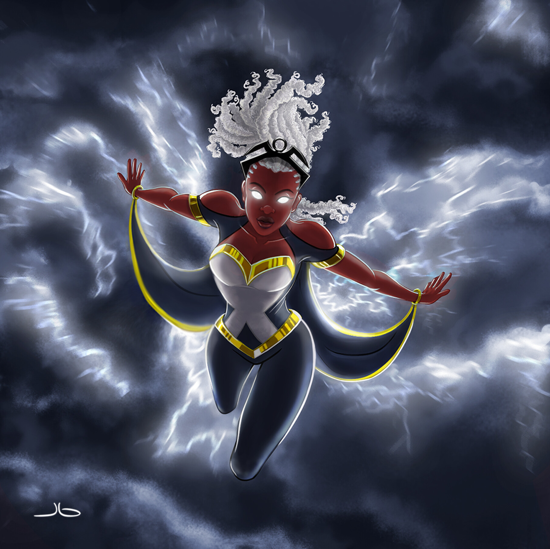 ArtStation - Ororo / Storm