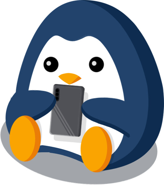 ArtStation - Phone Penguin