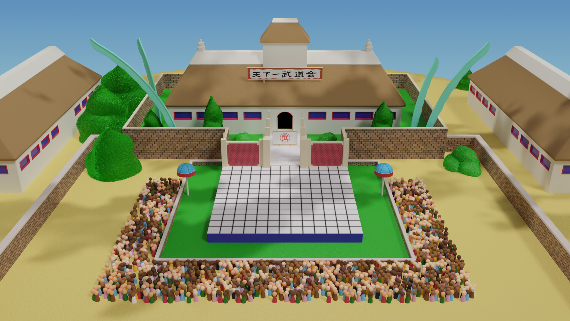 ArtStation - Dragon Ball Tenkaichi Budokai Model