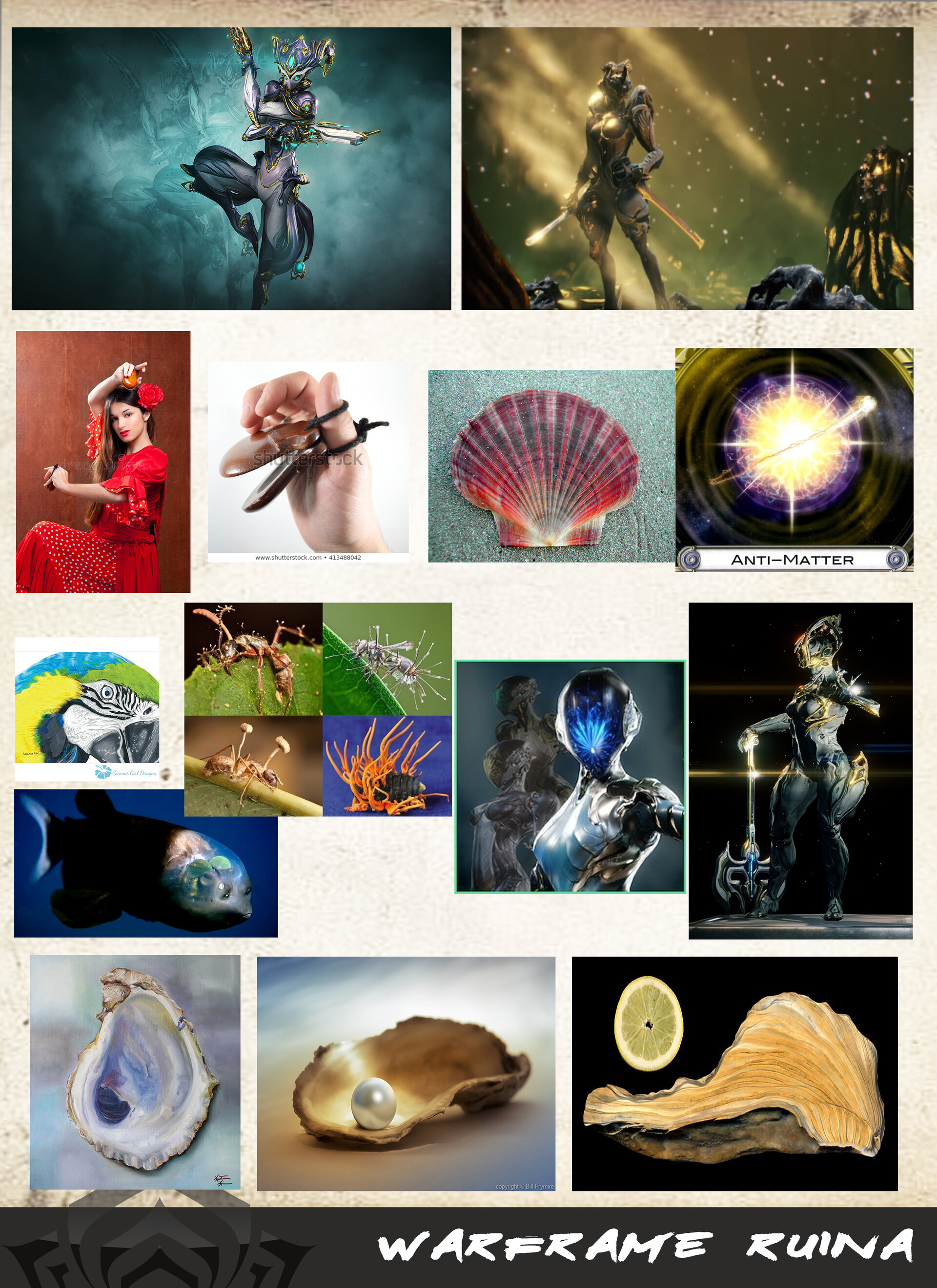 Andy Maldonado - Warframe Inspired Design : Ruina