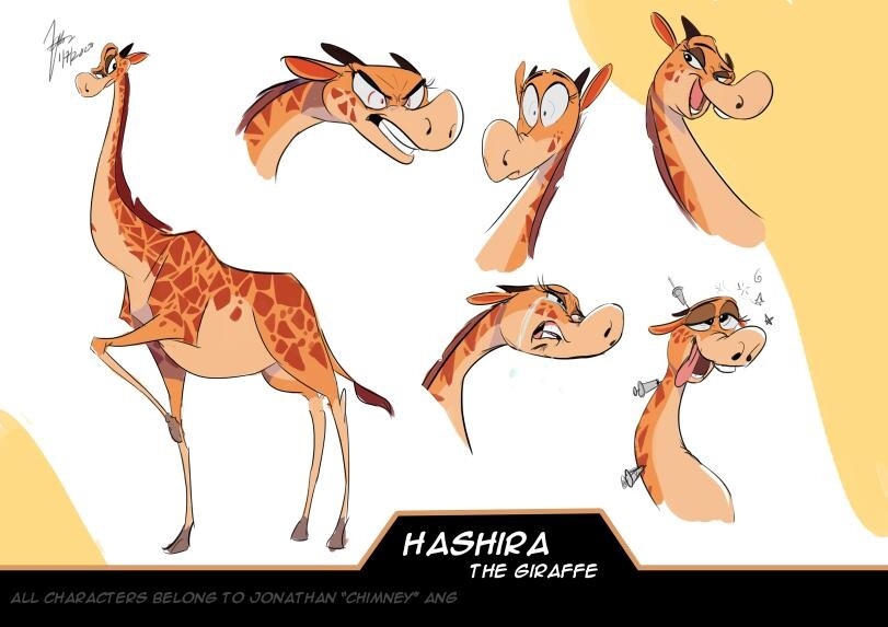 Ang Jonathan - Hashira the Giraffe