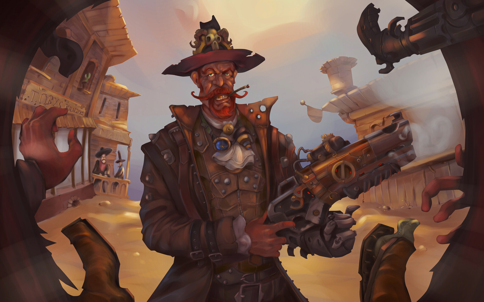 ArtStation - Wild Gun man