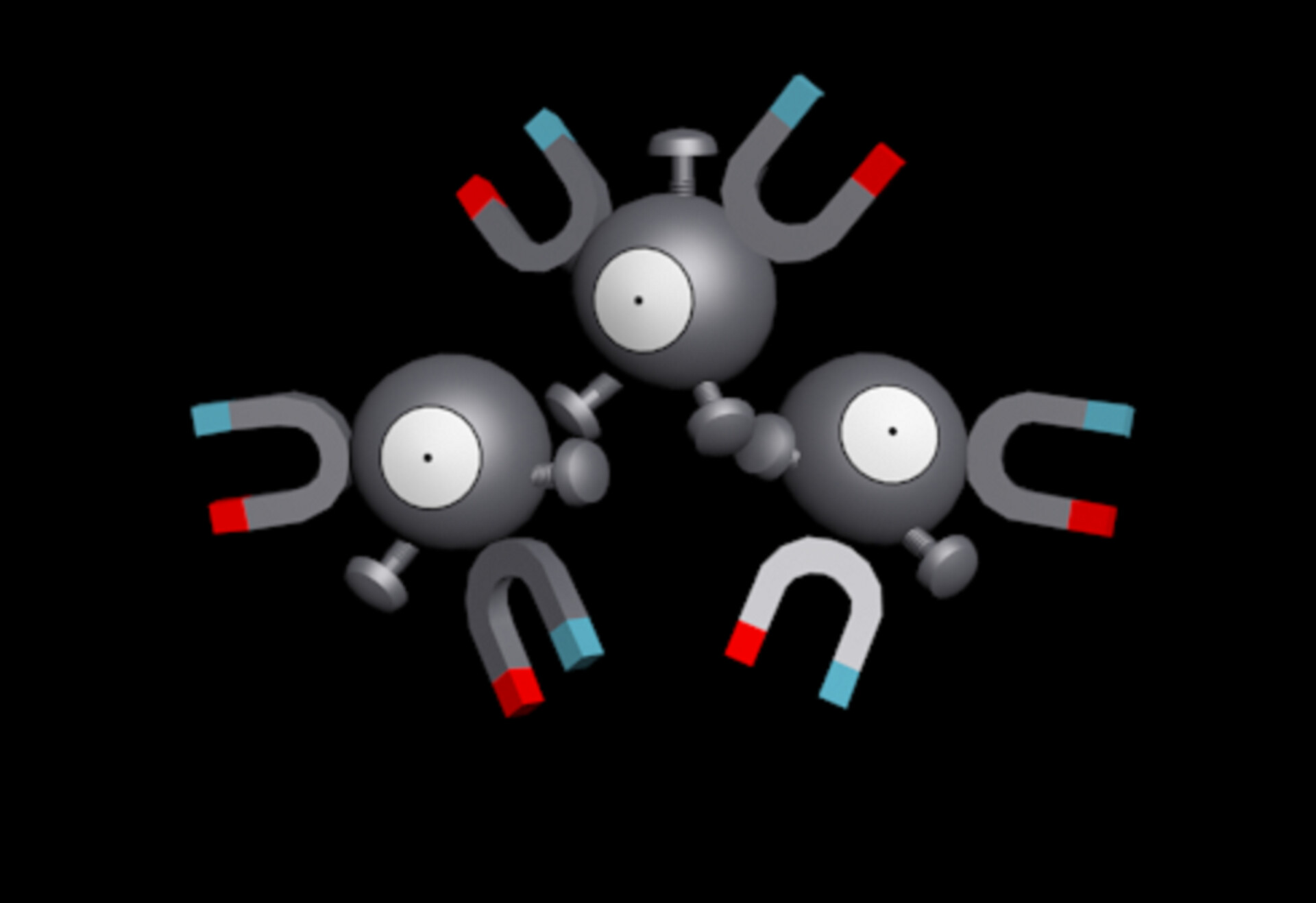 ArtStation - Magneton (Pokemon)
