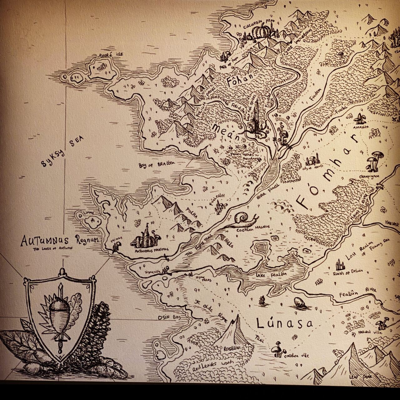 ArtStation - Autumnus Regum - Lands of Autumn