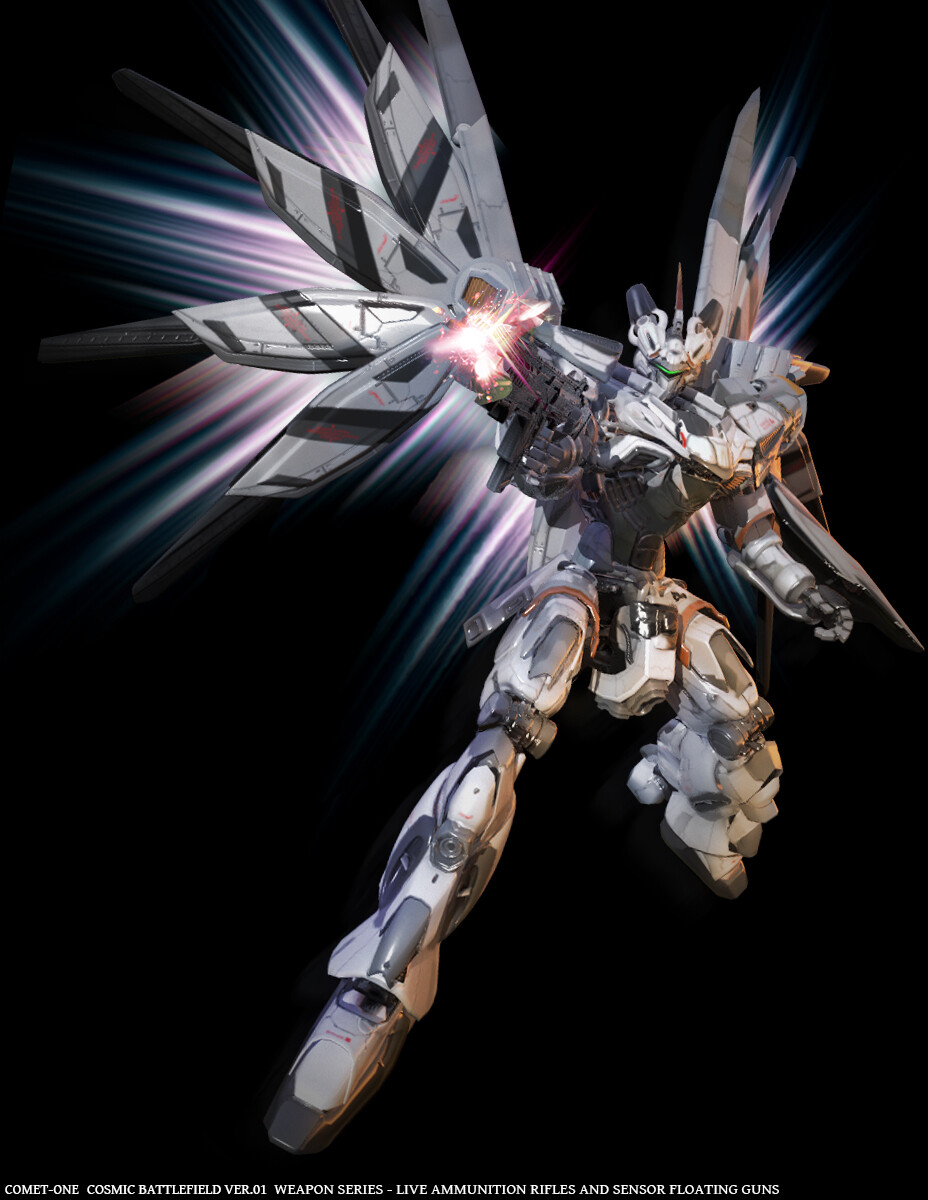 ArtStation - COMET-ONE MECHA 3D Artwork