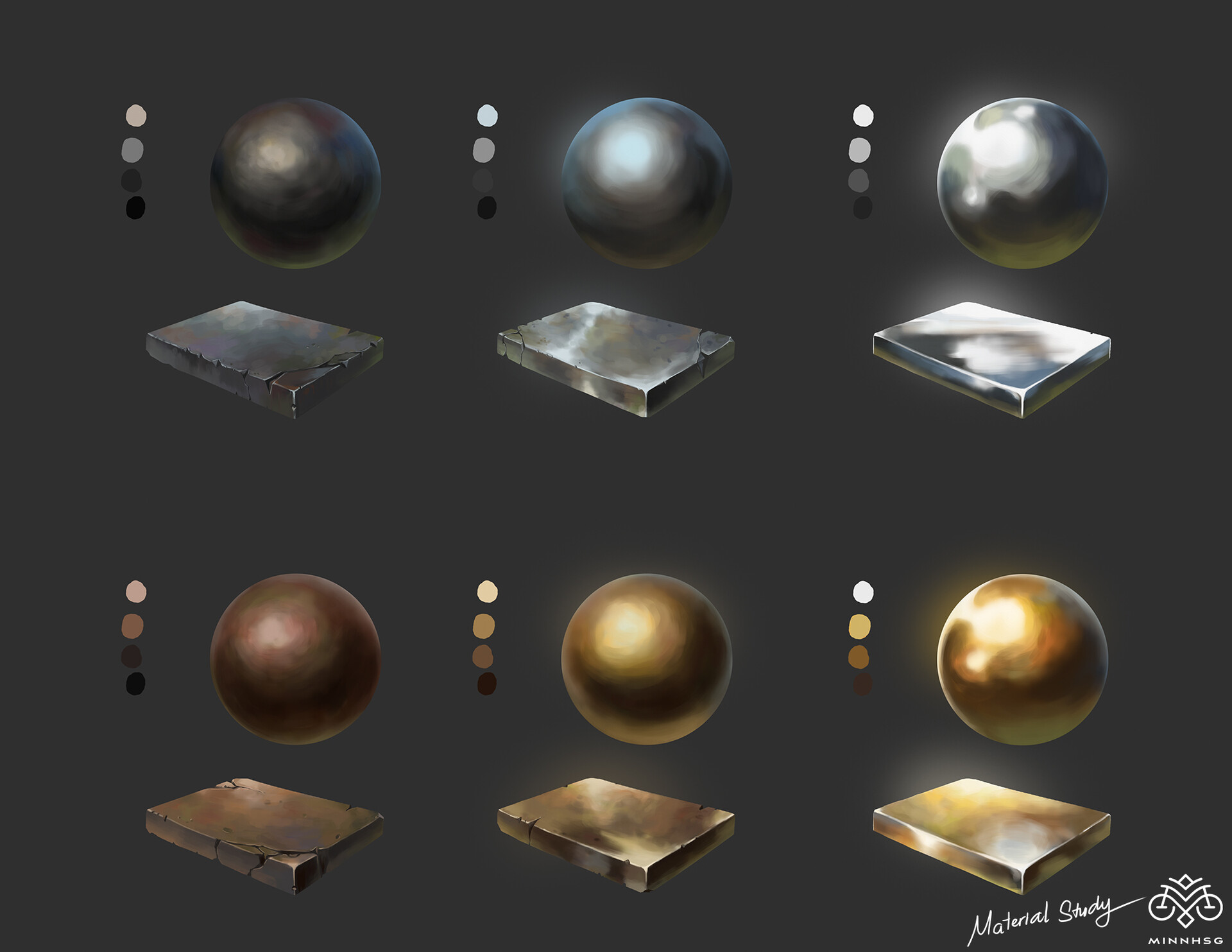 ArtStation - Material Study
