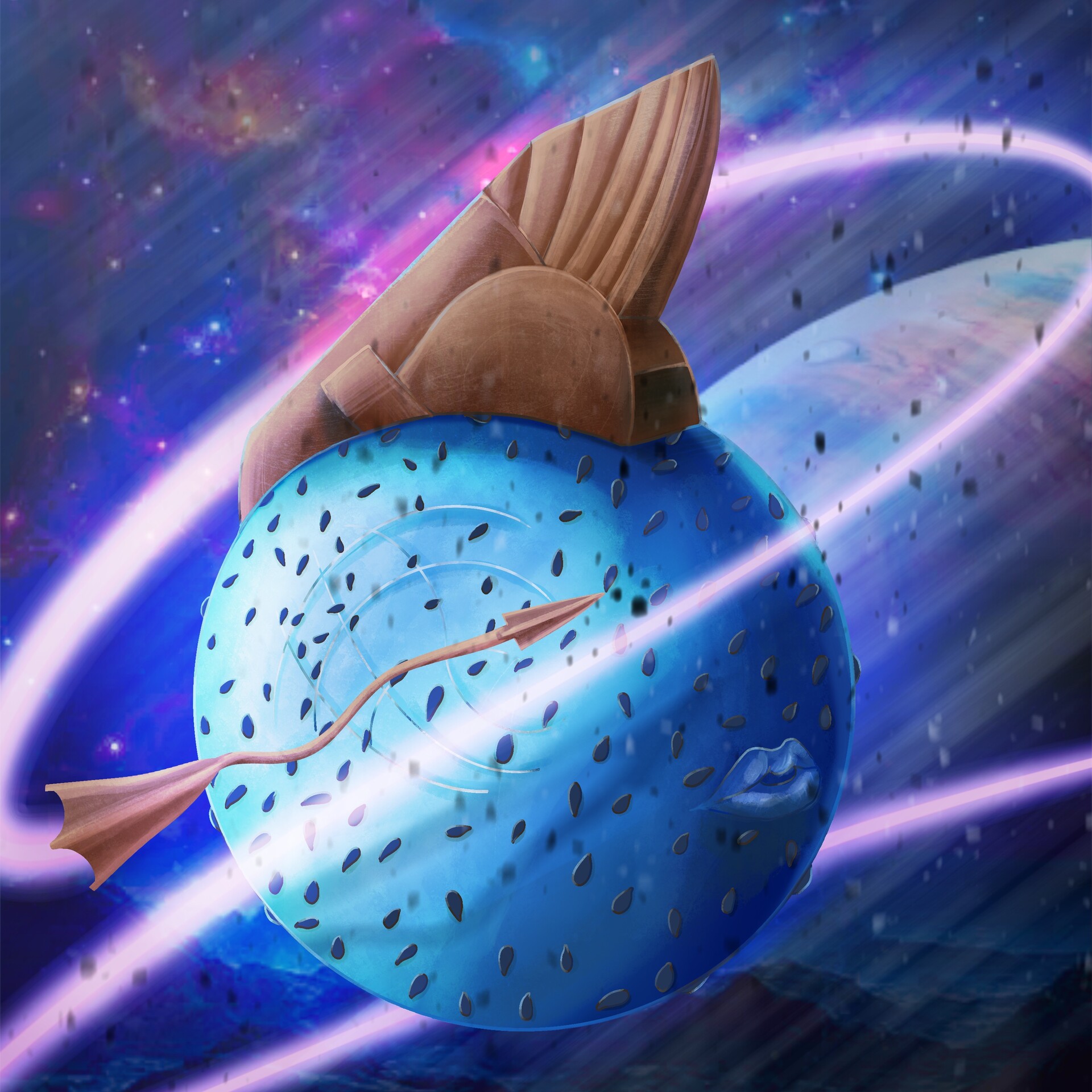 ArtStation - Round in space