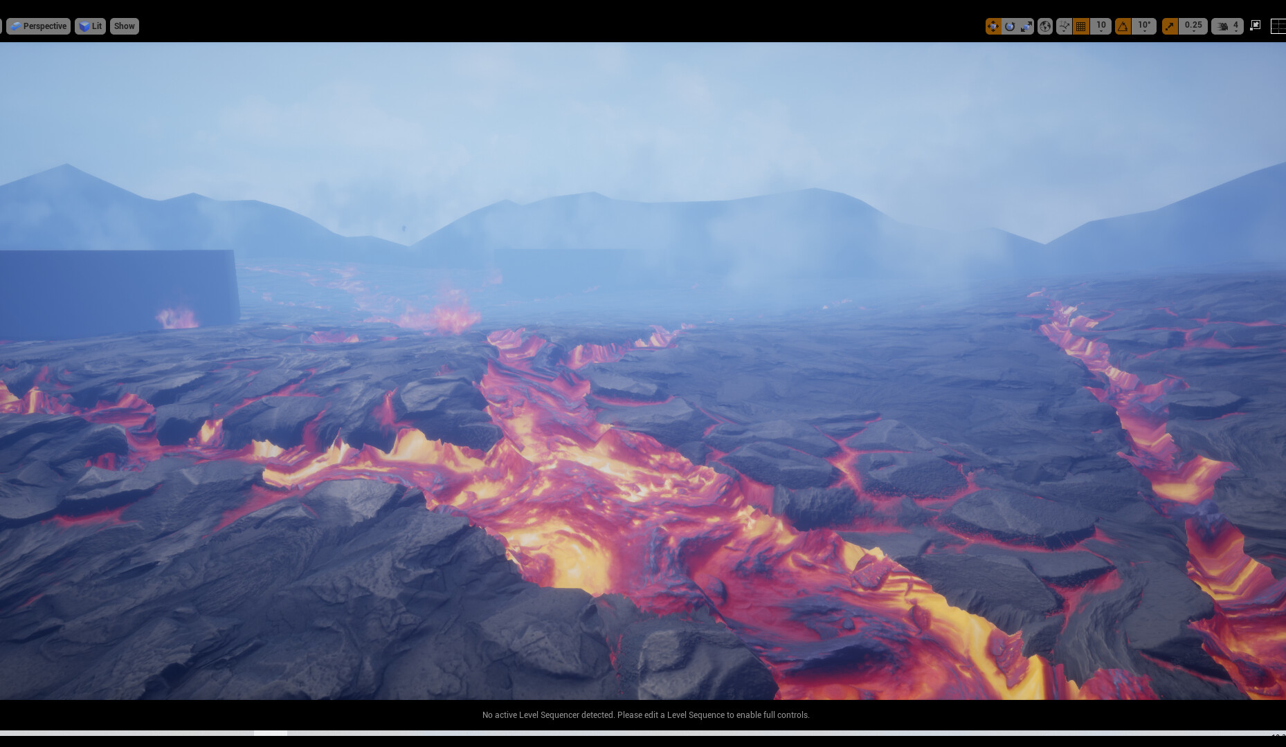 ArtStation - Lava Environment Unreal