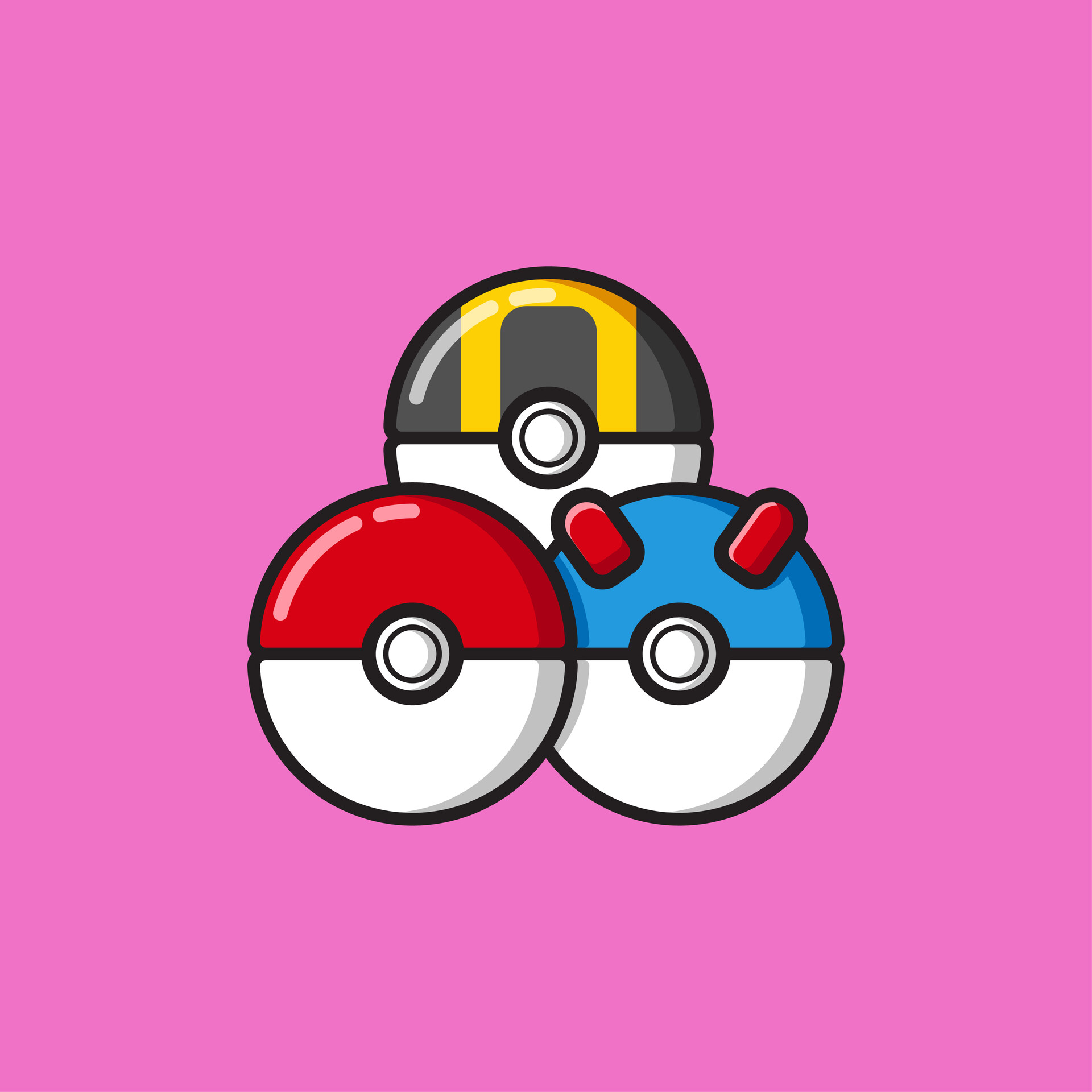 ArtStation - (Day 78) Pokeball | Daily Illustration