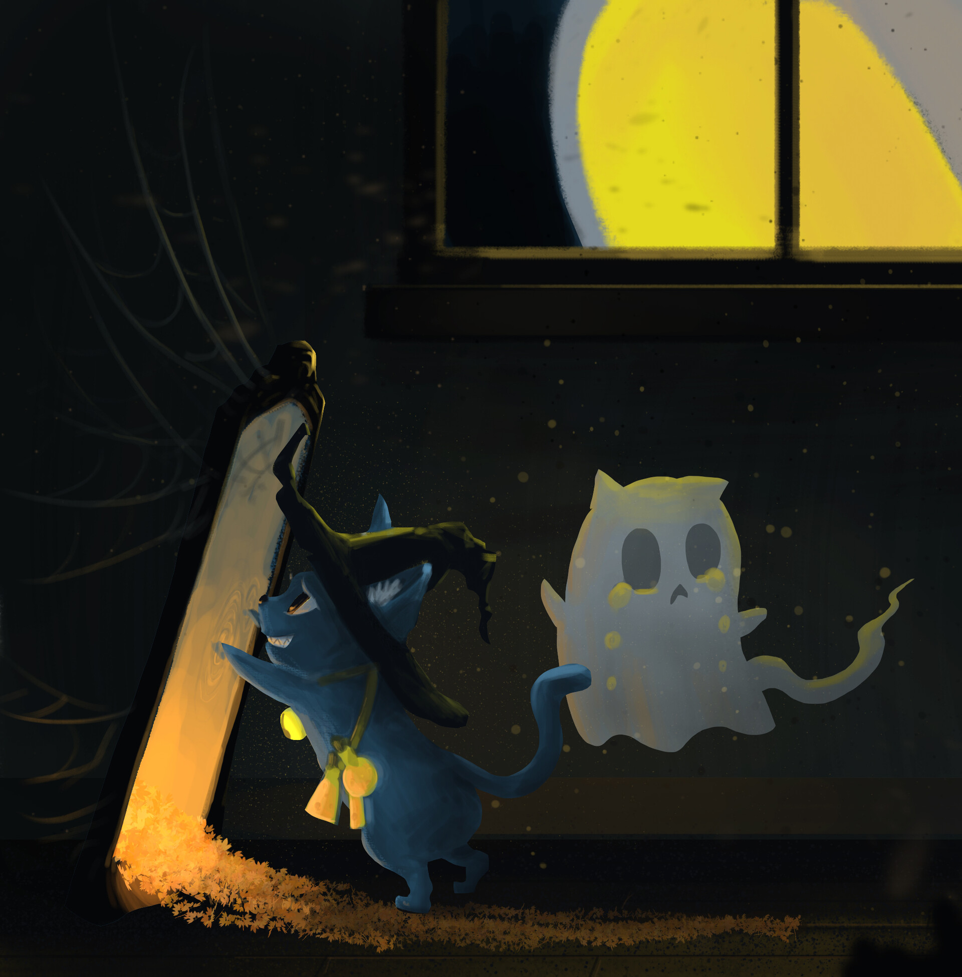 ArtStation - Witch Cat