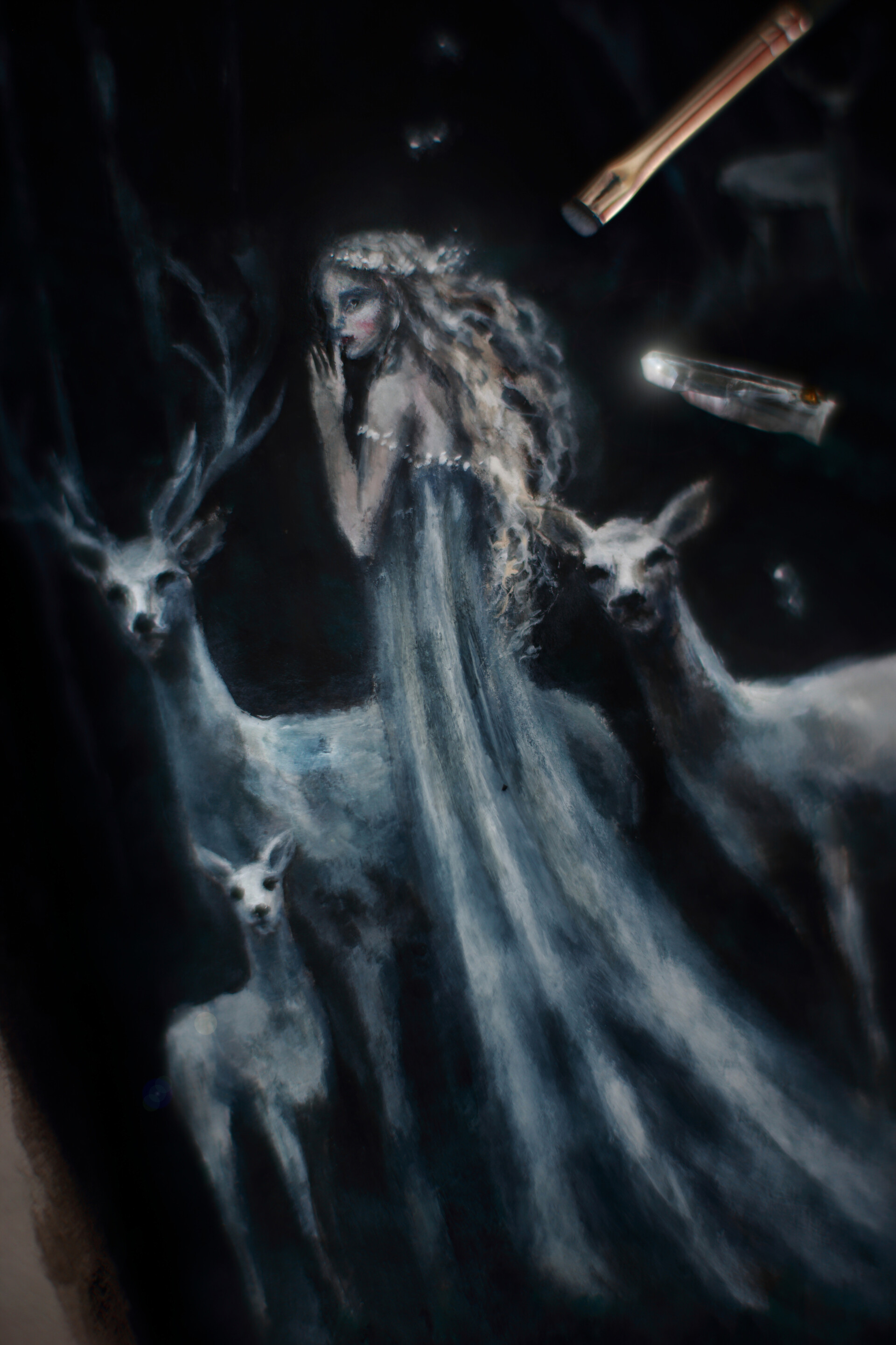 ArtStation - "SilverHorn Clan" sketch