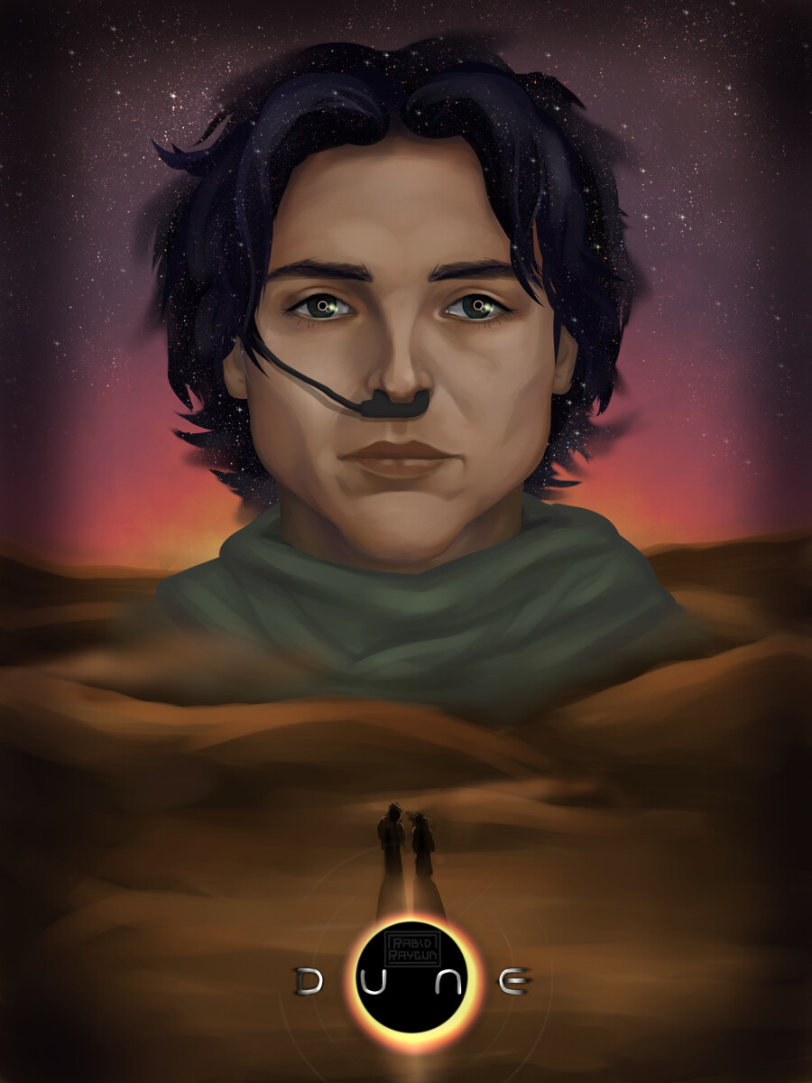 ArtStation - Dune 2020 - fan art movie poster