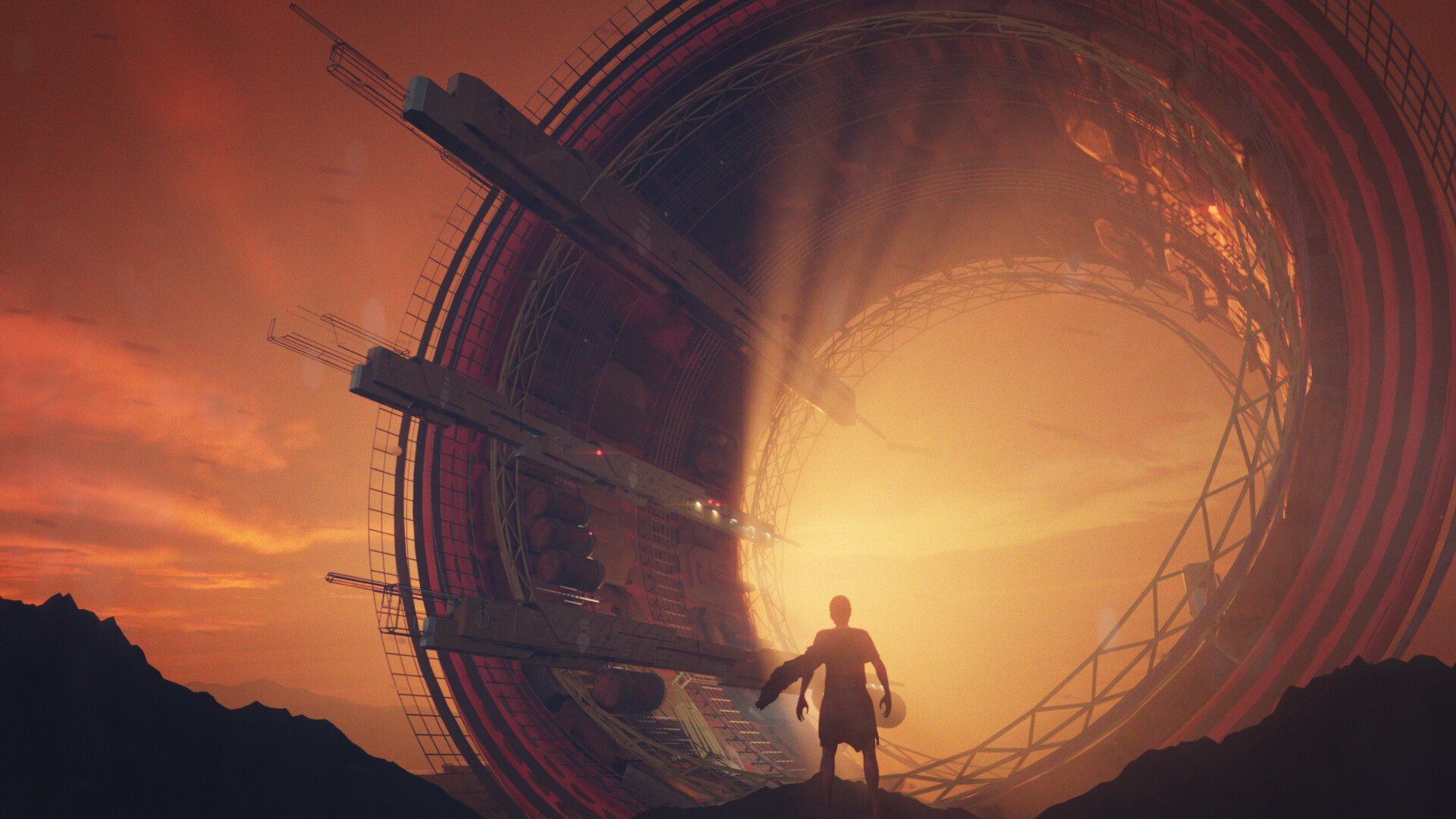 ArtStation - Port gate, not been used in a while...