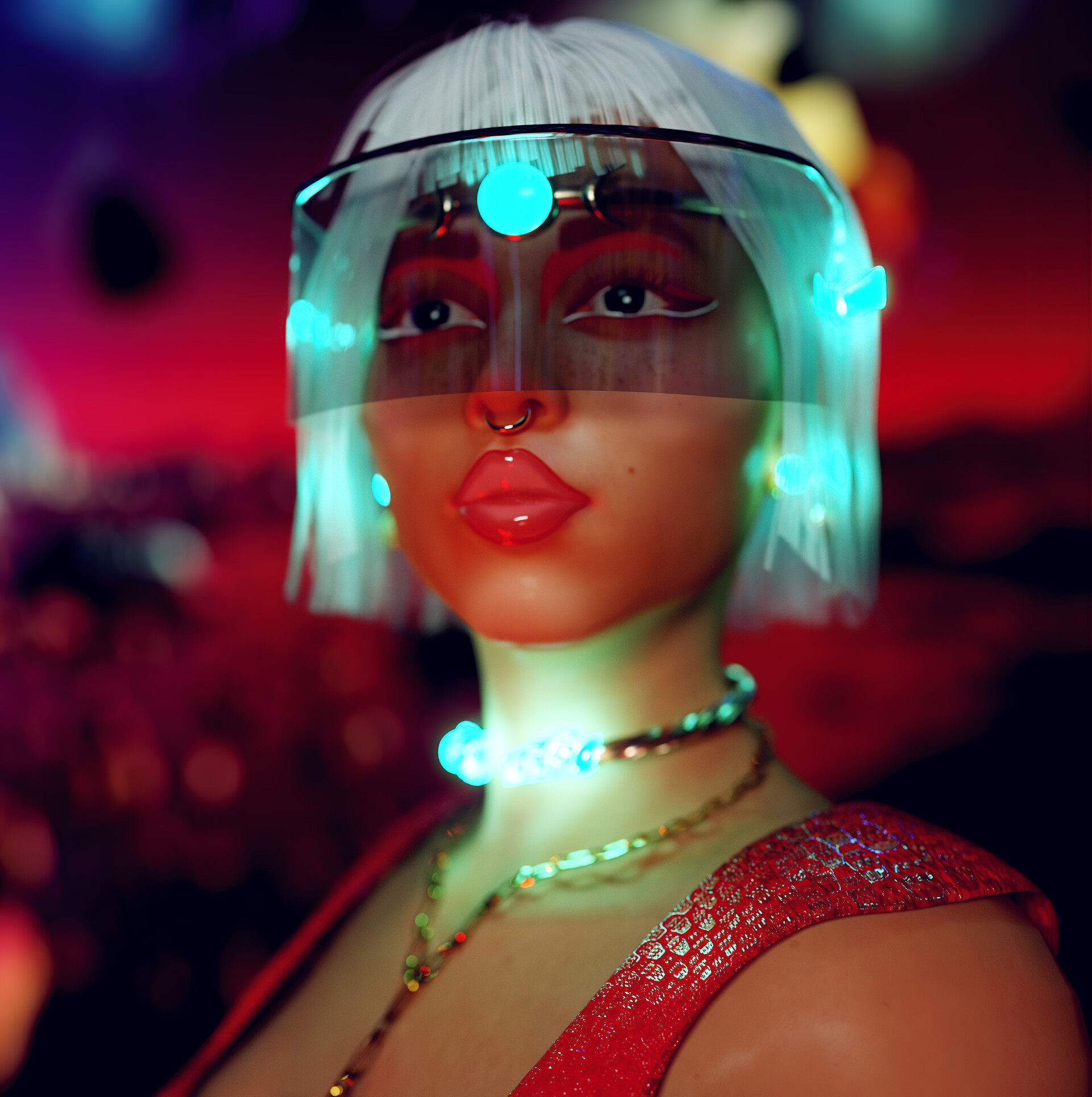 ArtStation - FKA Twigs: Hero in a Sci-Fi