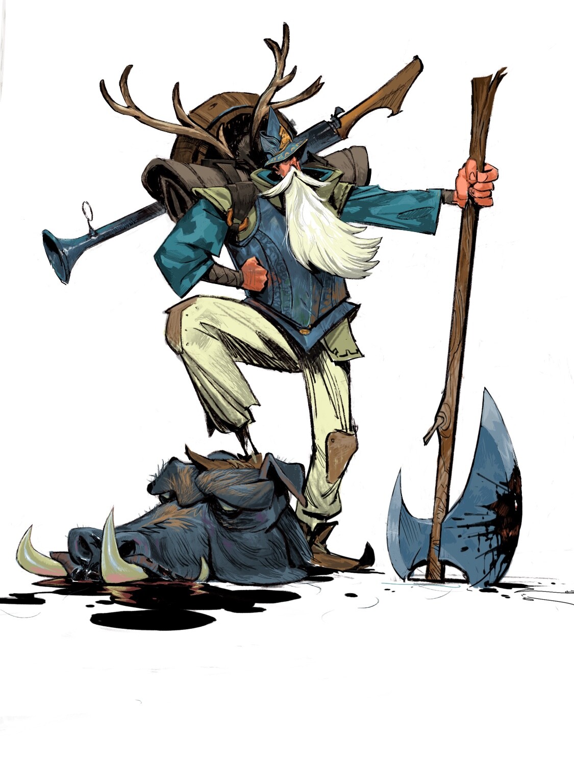 ArtStation - The Bushman