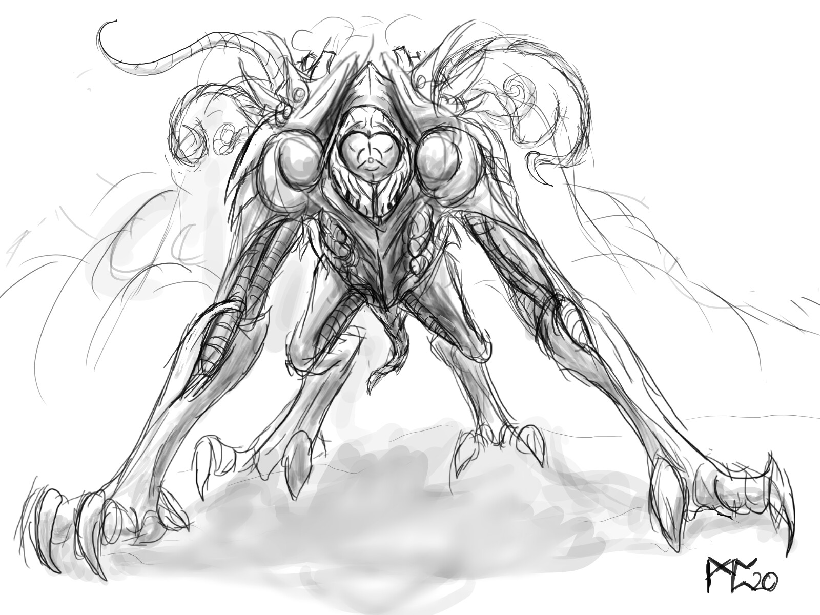 ArtStation - Galactic Republic Combat Drone Class:Demon (GR:CD)