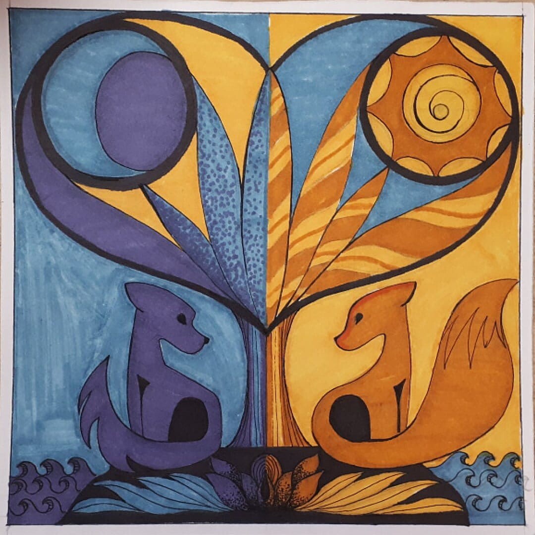 ArtStation - Composition with animals