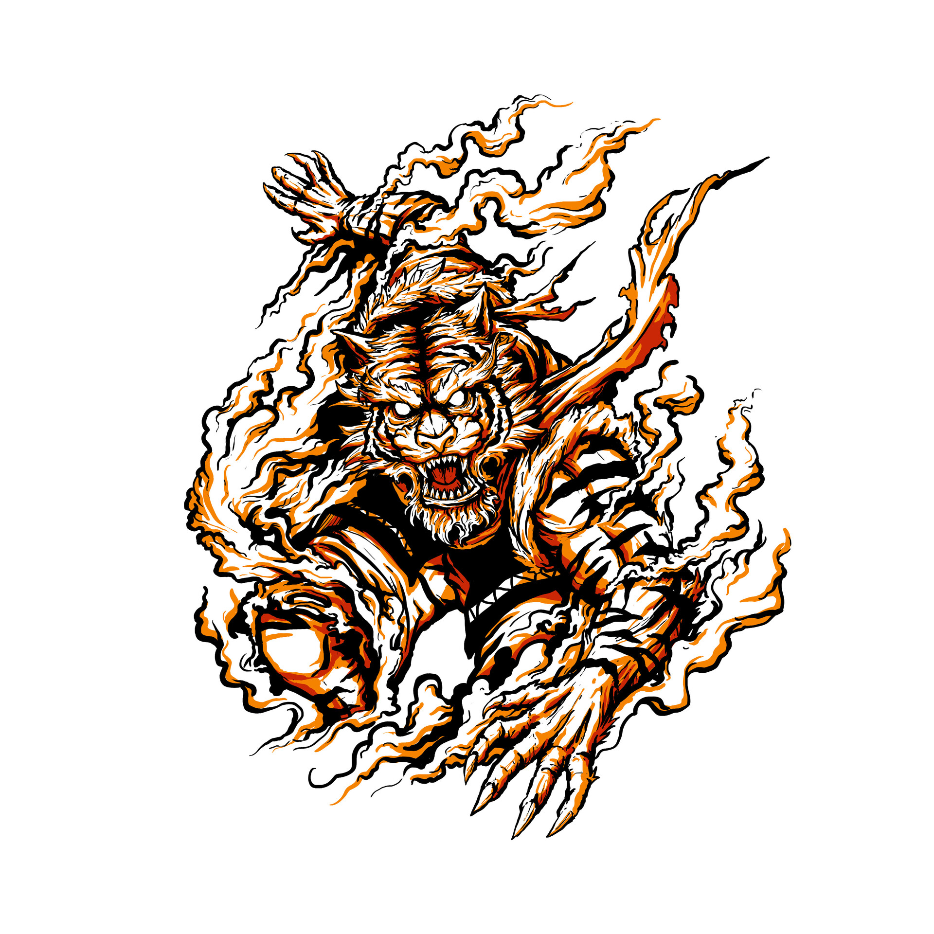 ArtStation - Indonesian myth monster