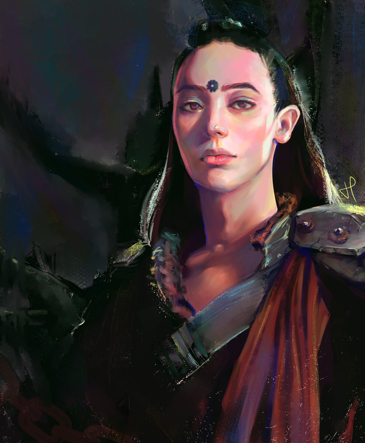 ArtStation - Illustration: 'The 100' Heda