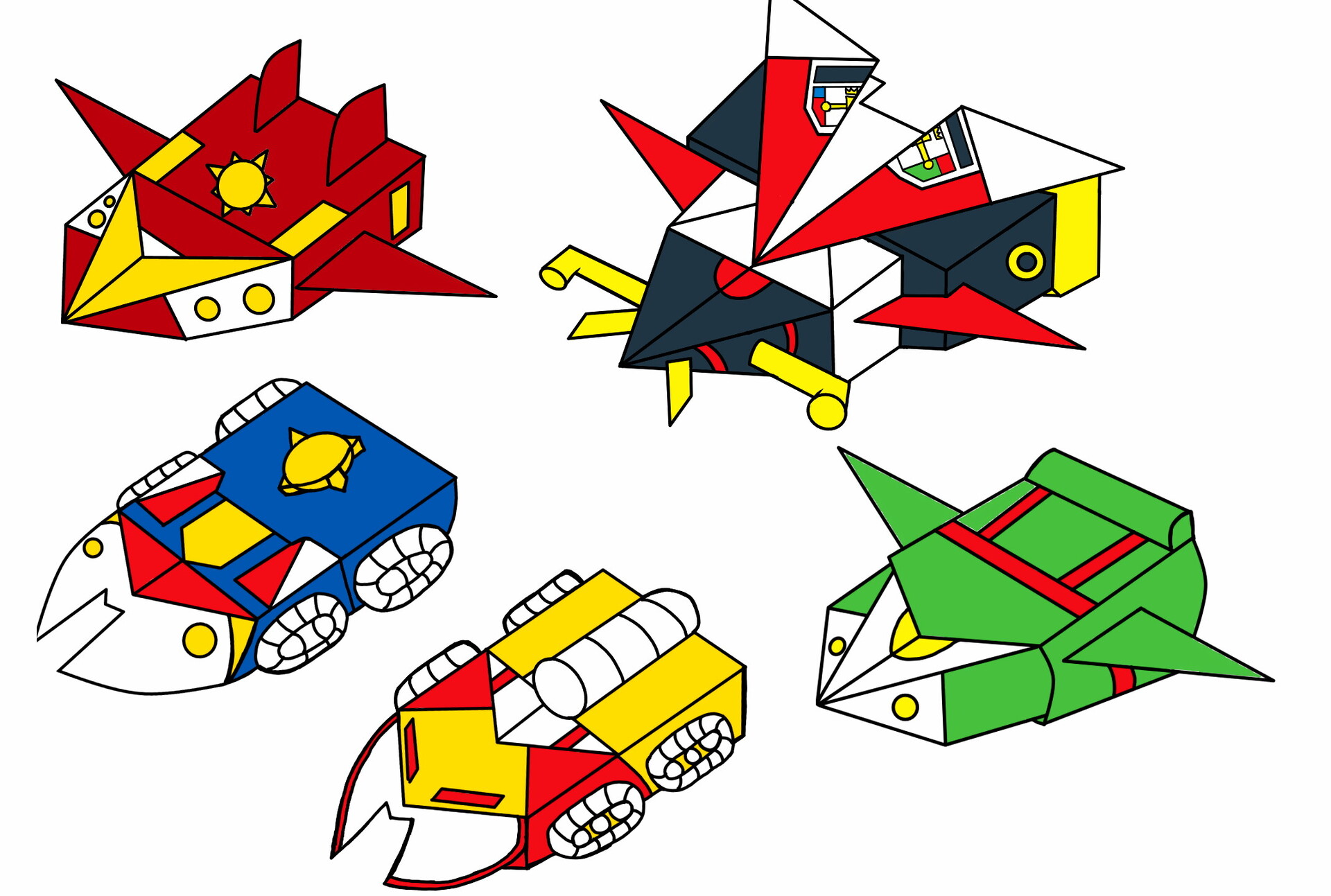 ArtStation - Striker Force Voltron (Individual)