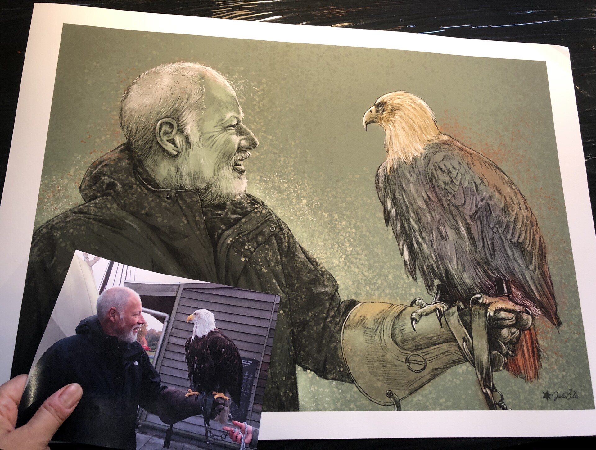 Julie Bille - Portrait of a man called Jan