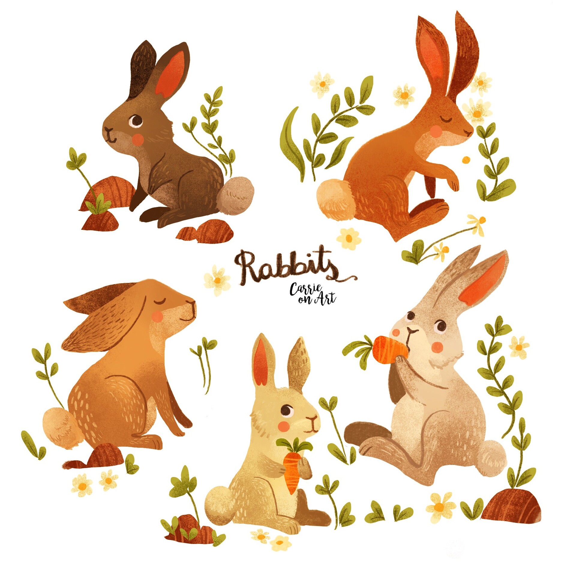 ArtStation - Rabbits