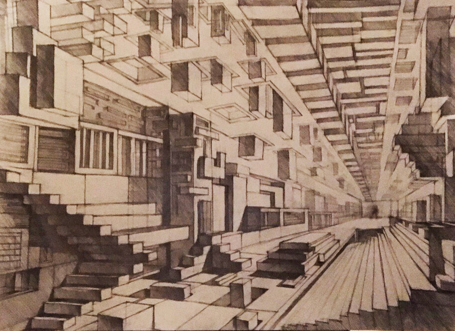 ArtStation - Abstract - Speed Architecture drawings