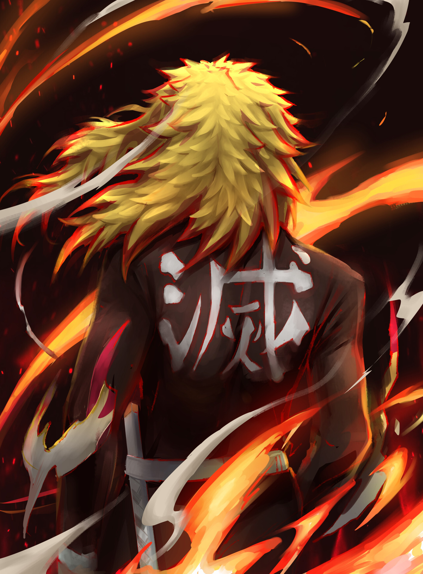 ArtStation - Kyojuro Rengoku