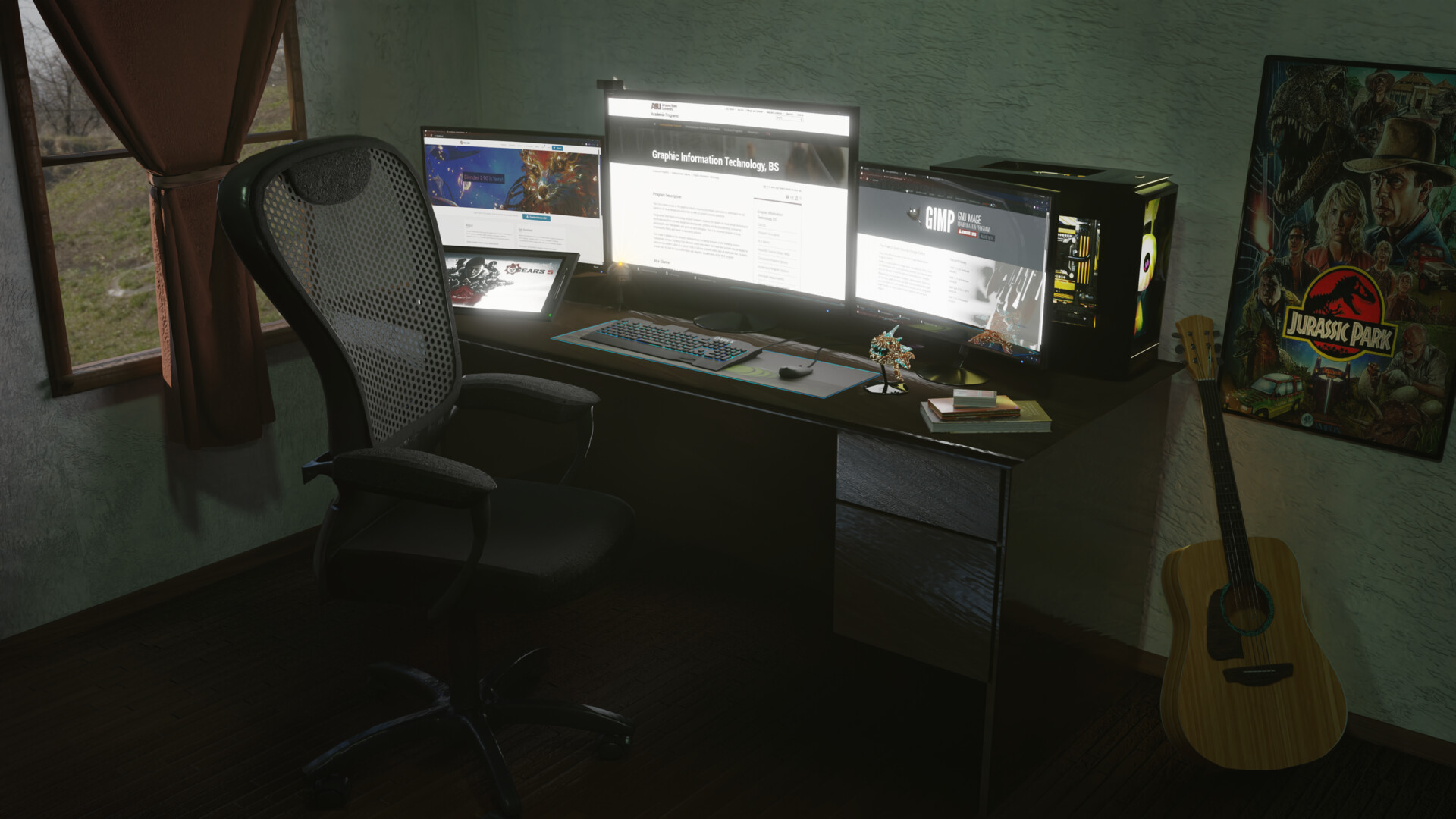 ArtStation - Computer Scene