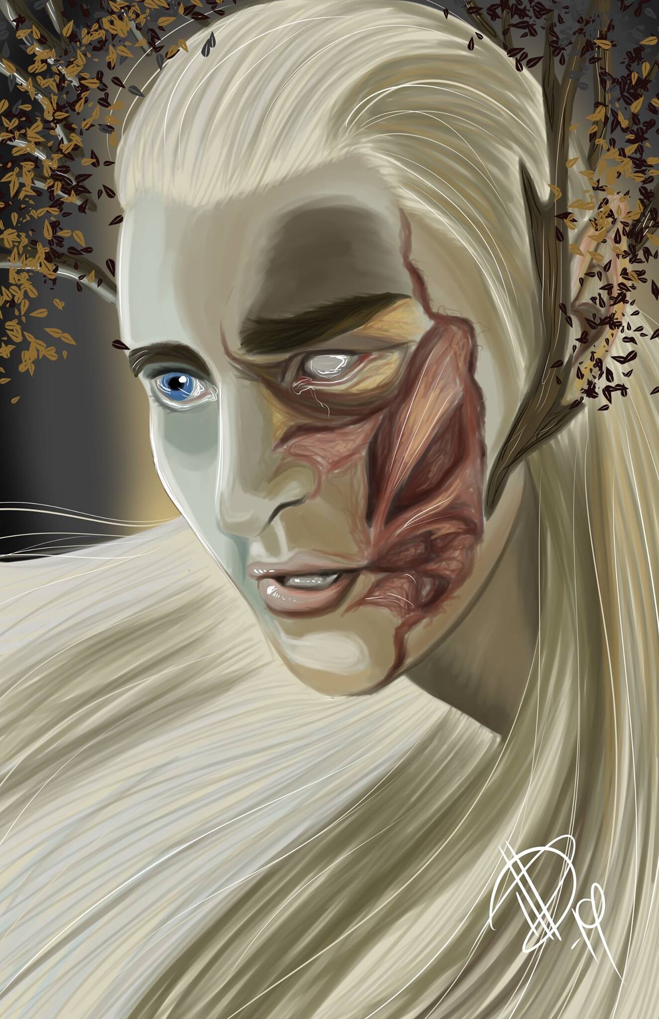 thranduil scars